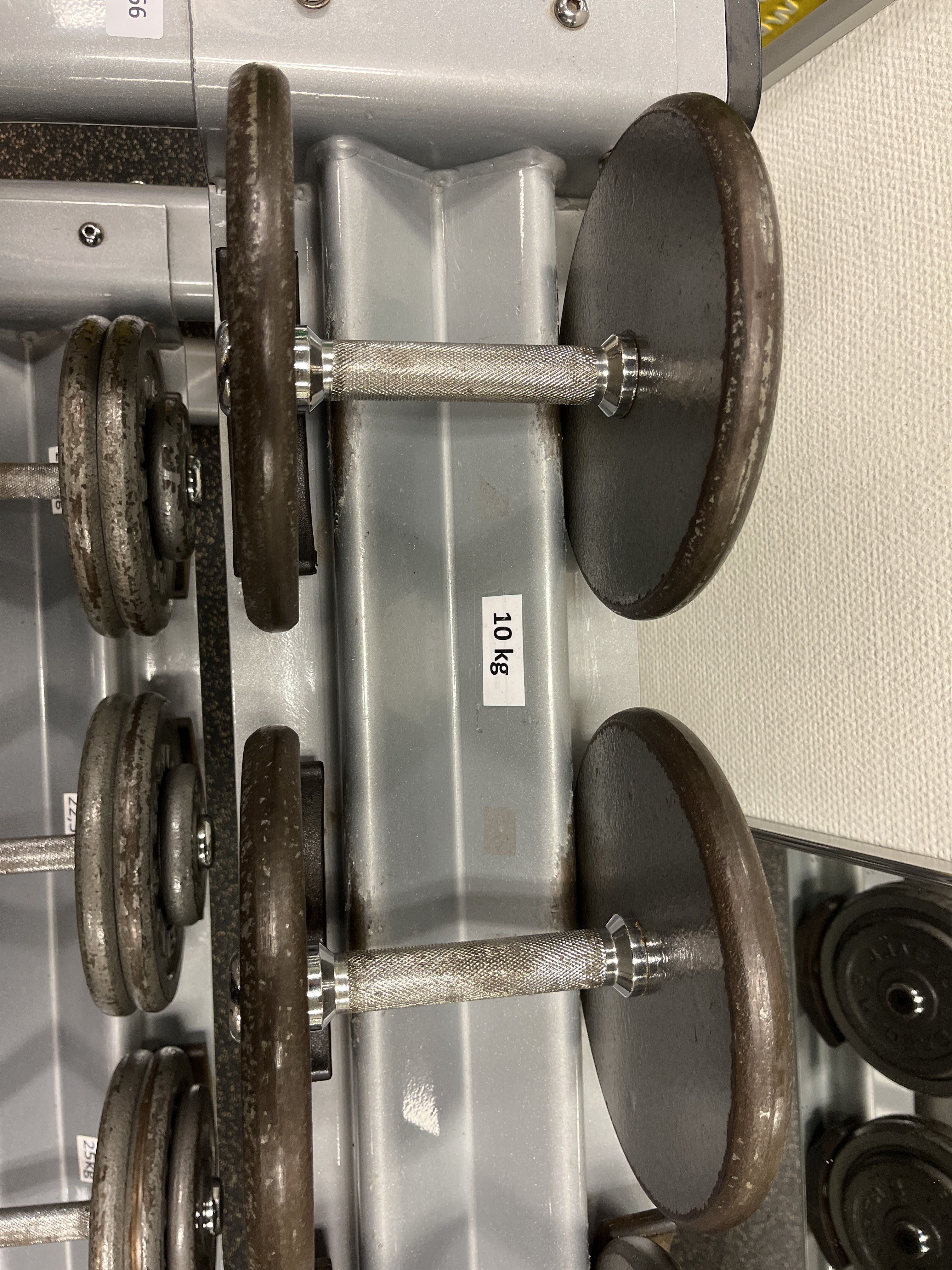 Dumbbell rack incl. weights Matrix - PS Auction - We value the future ...