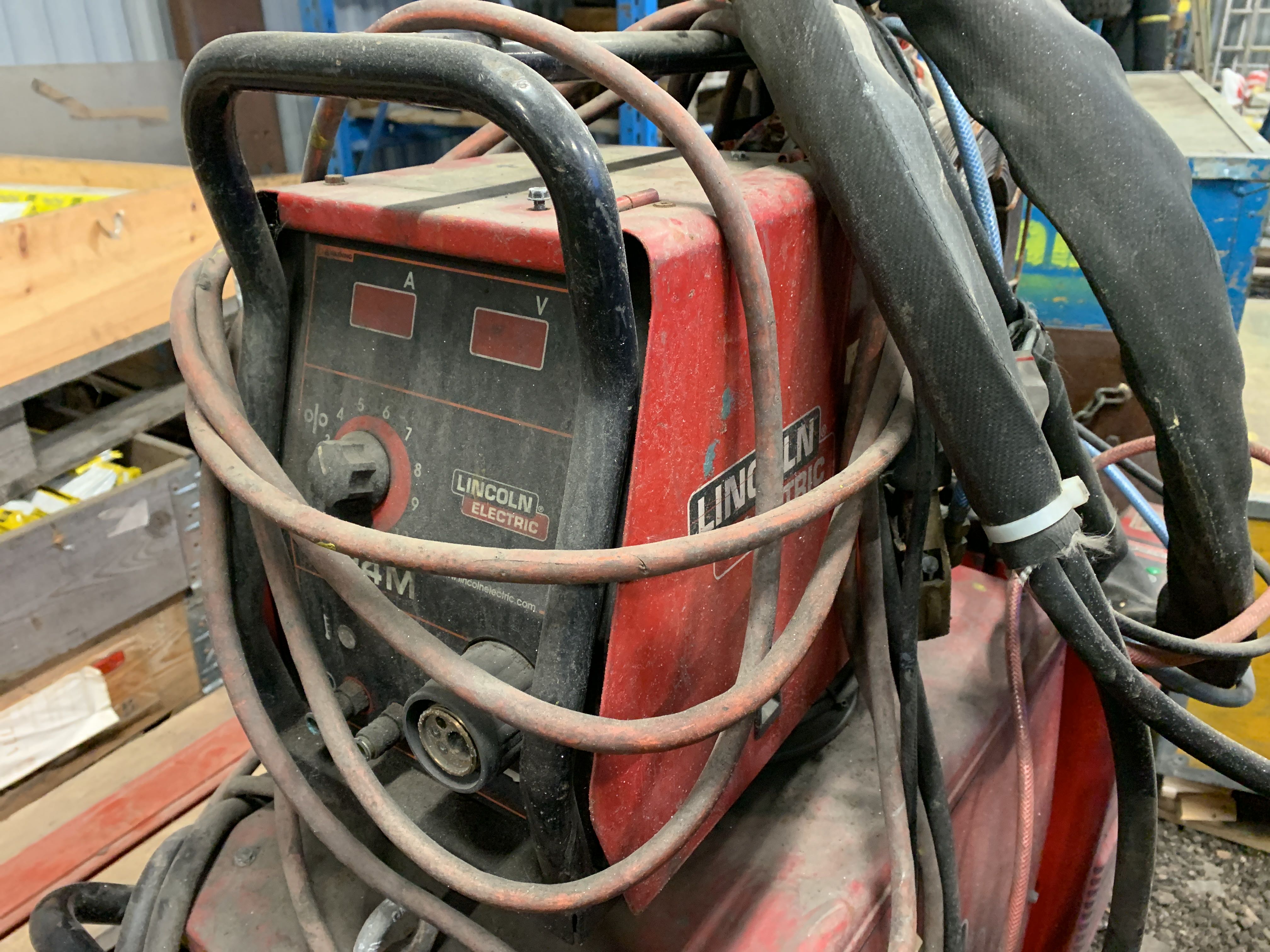 MIG welder with feeder and cooler Lincoln Electric Powertec 425S - PS ...
