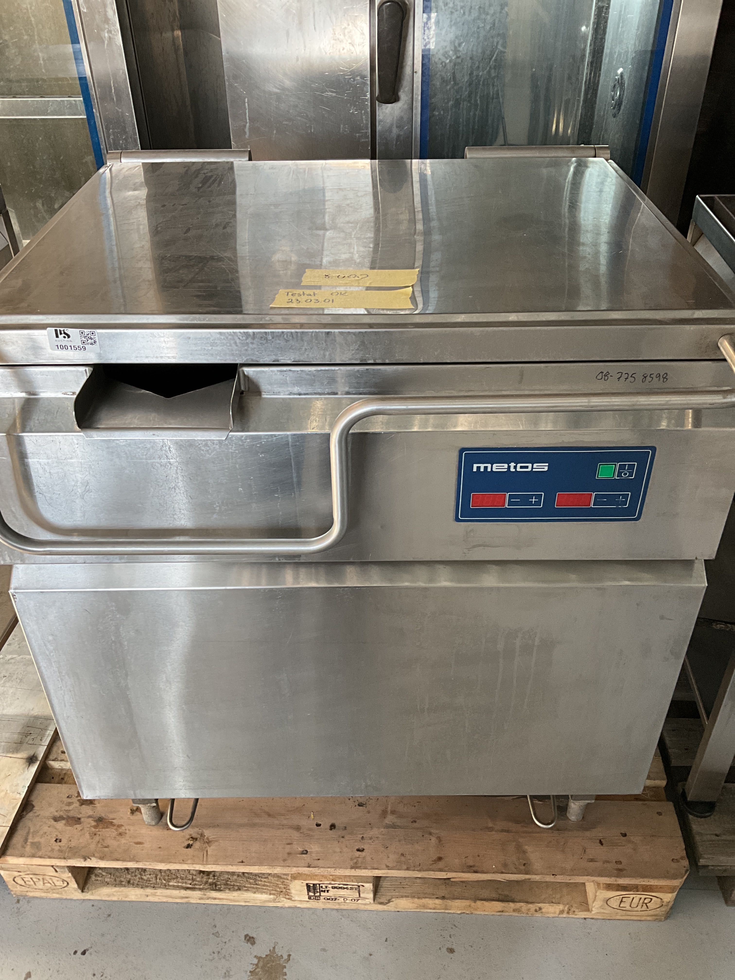 Roasting table metos on legs tiltable - PS Auction - We value the ...