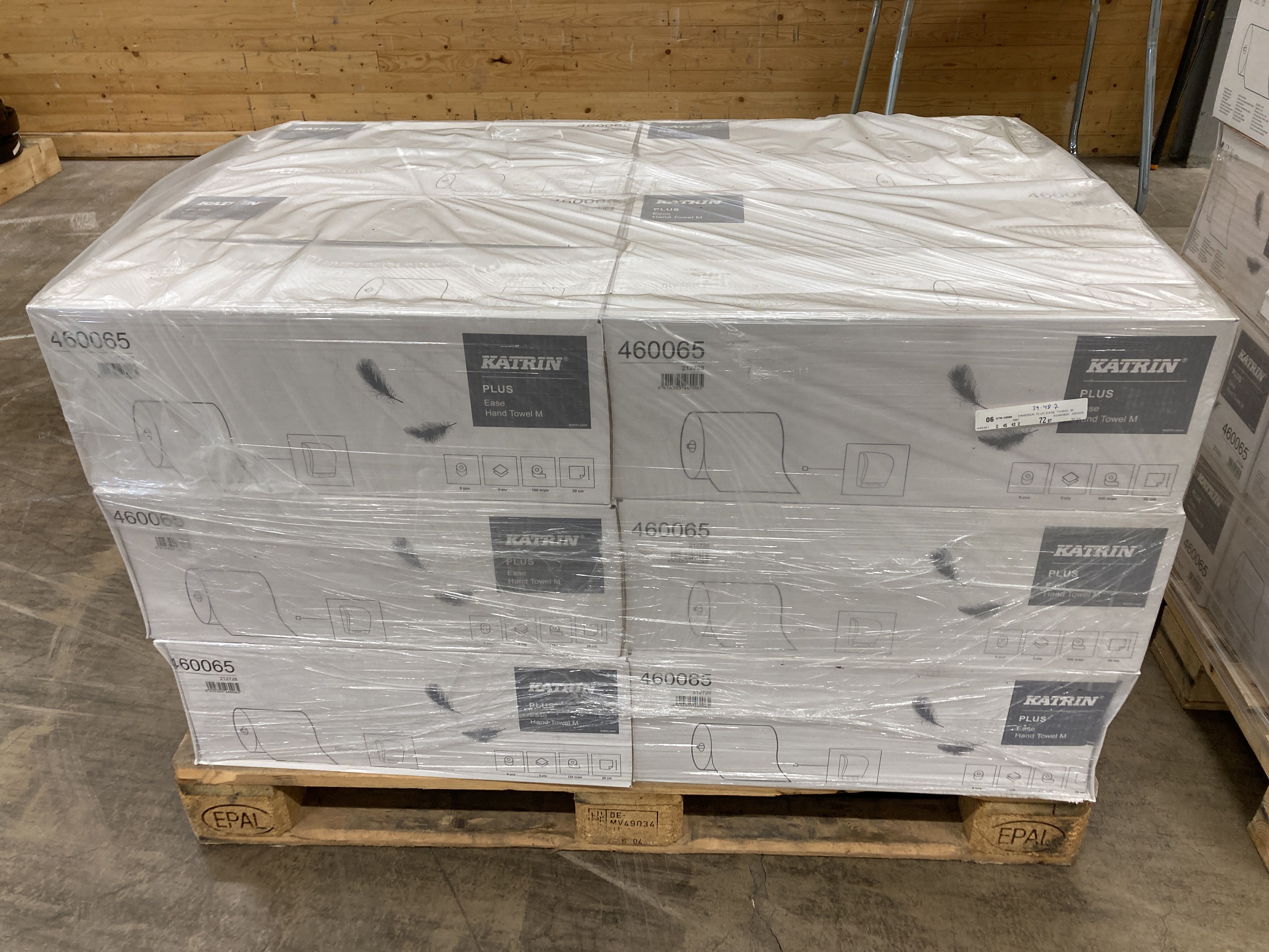 72 rolls of hand drying paper Katrin Plus Ease - PS Auction - We value ...