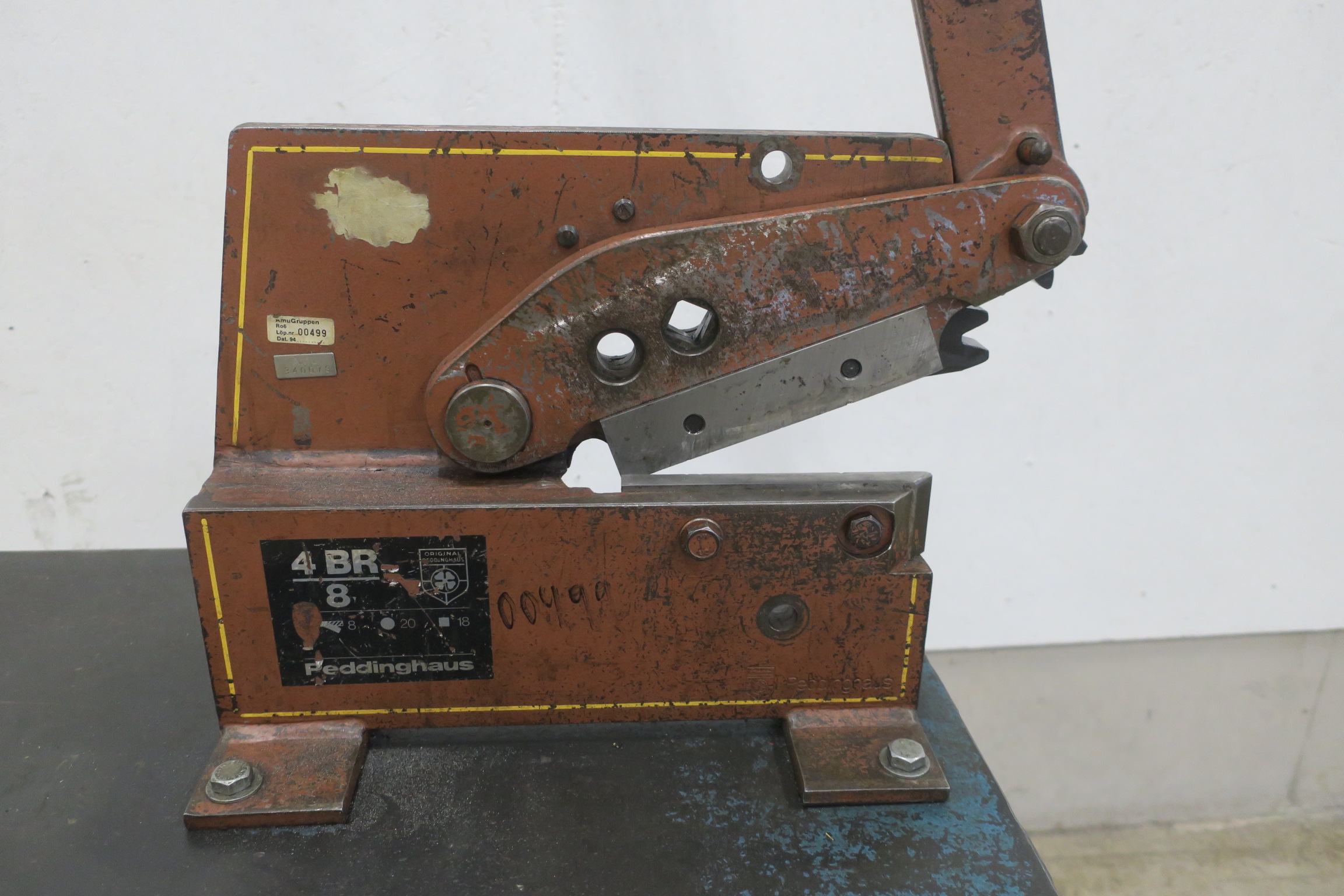 Sheet Metal shear Peddinghouse 4BR8 - PS Auction - We value the future ...