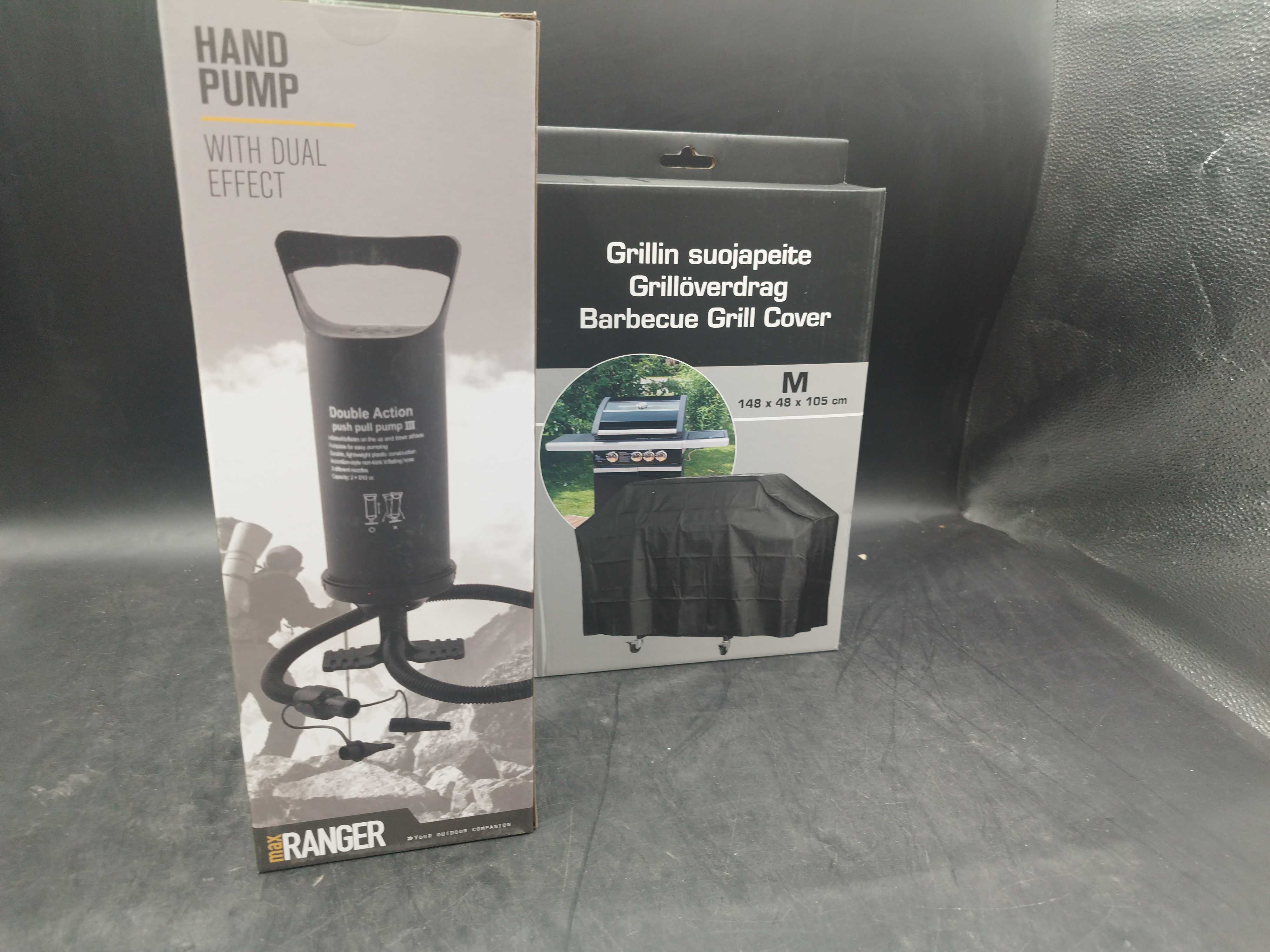 Handpump x 10 st och grillöverdrag x 8 st- Max Ranger - Auktioner ...
