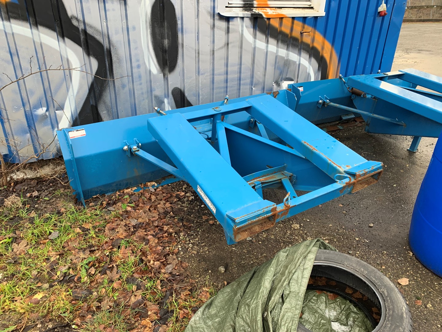 Snow plow for pallet forks / truck Intra SP 20 - PS Auction - We value ...