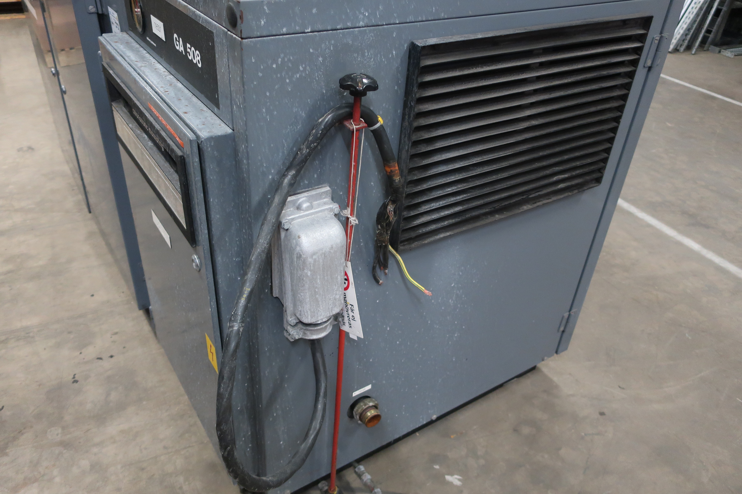 Atlas Copco compressor GA508 - PS Auction - We value the future ...