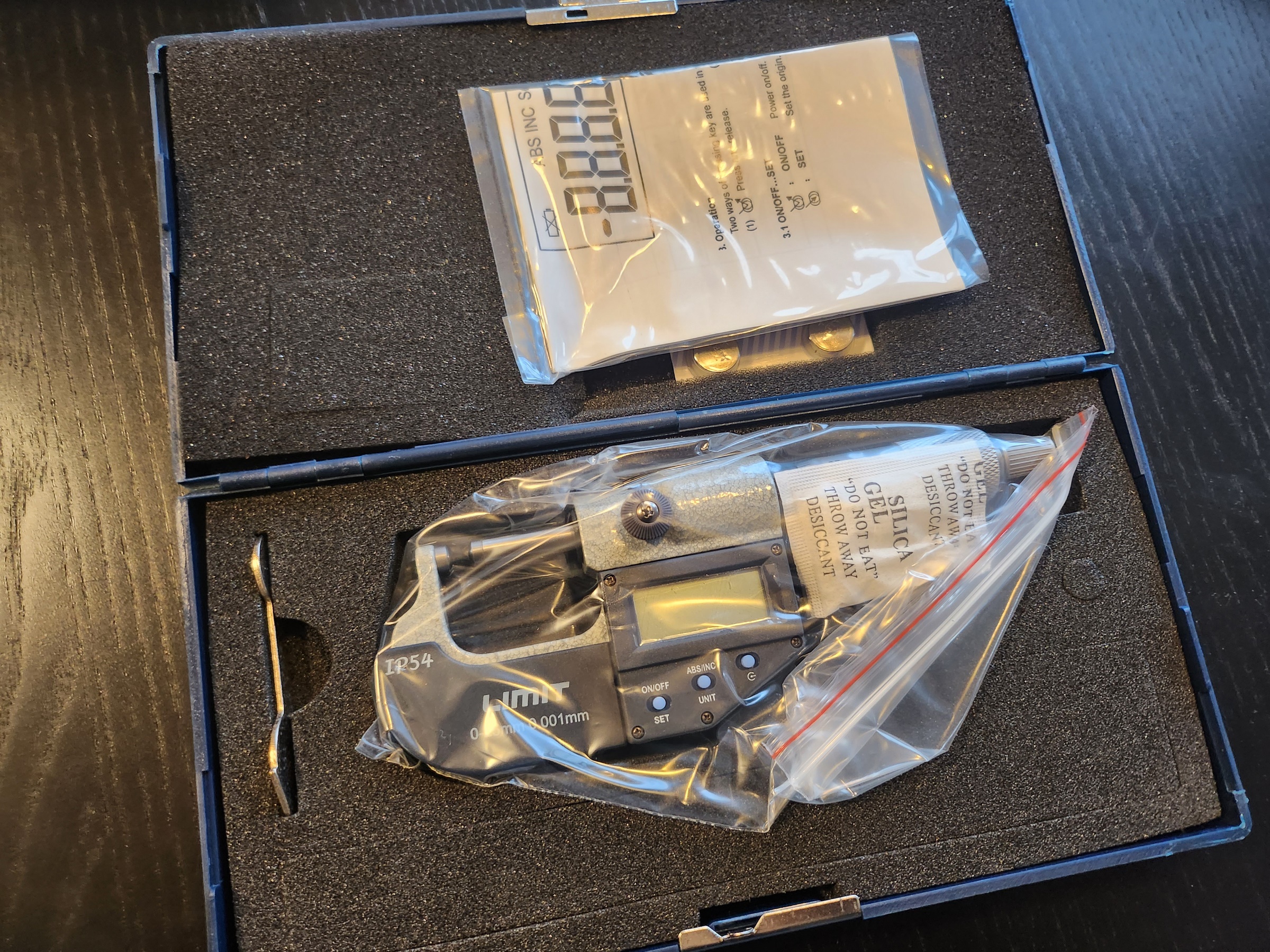 Limit micrometer for pipes, 0-25 mm- Shipping included - PS Auction ...