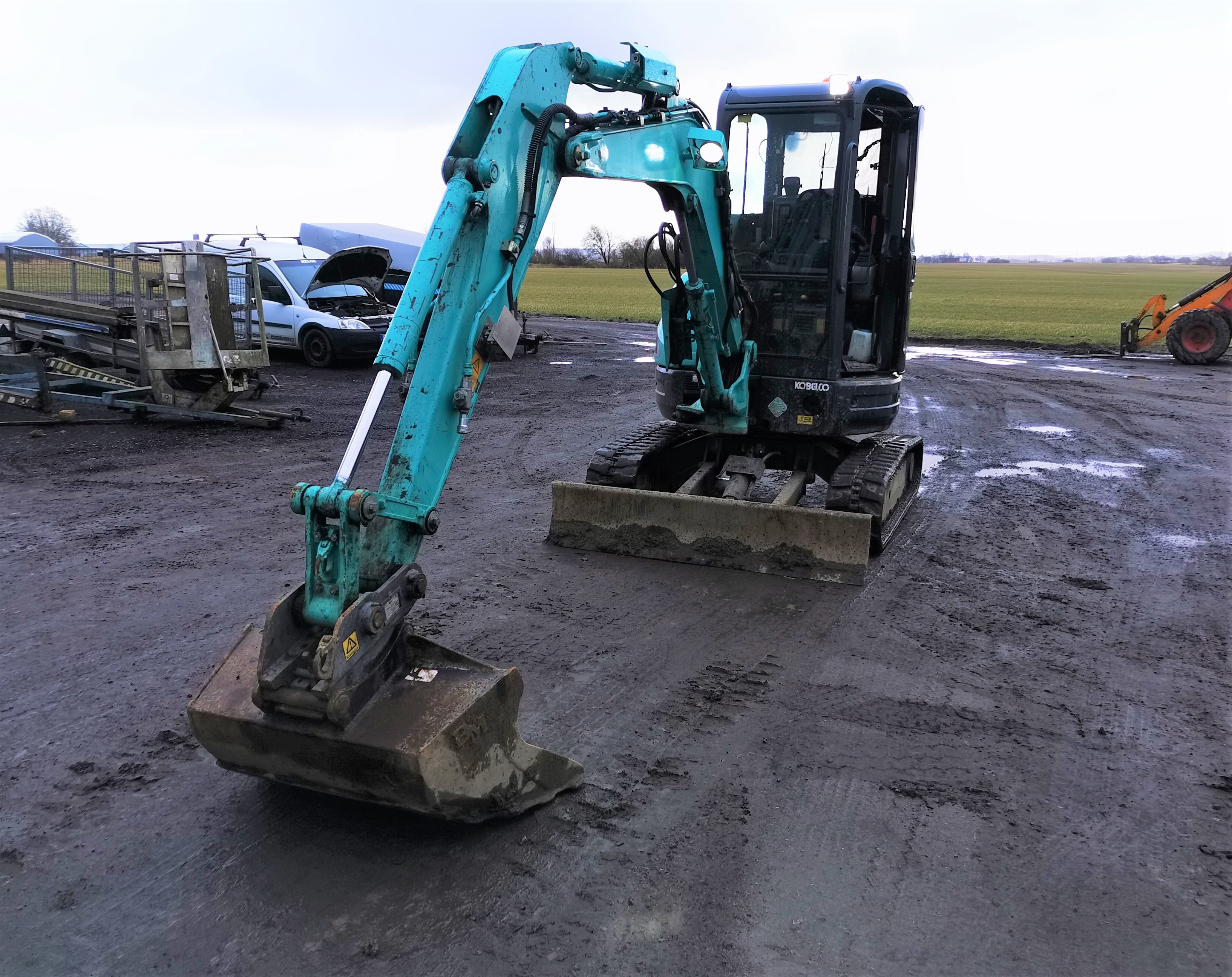 Excavator Kobelco SK 35 SR -2014 - PS Auction - We value the future ...