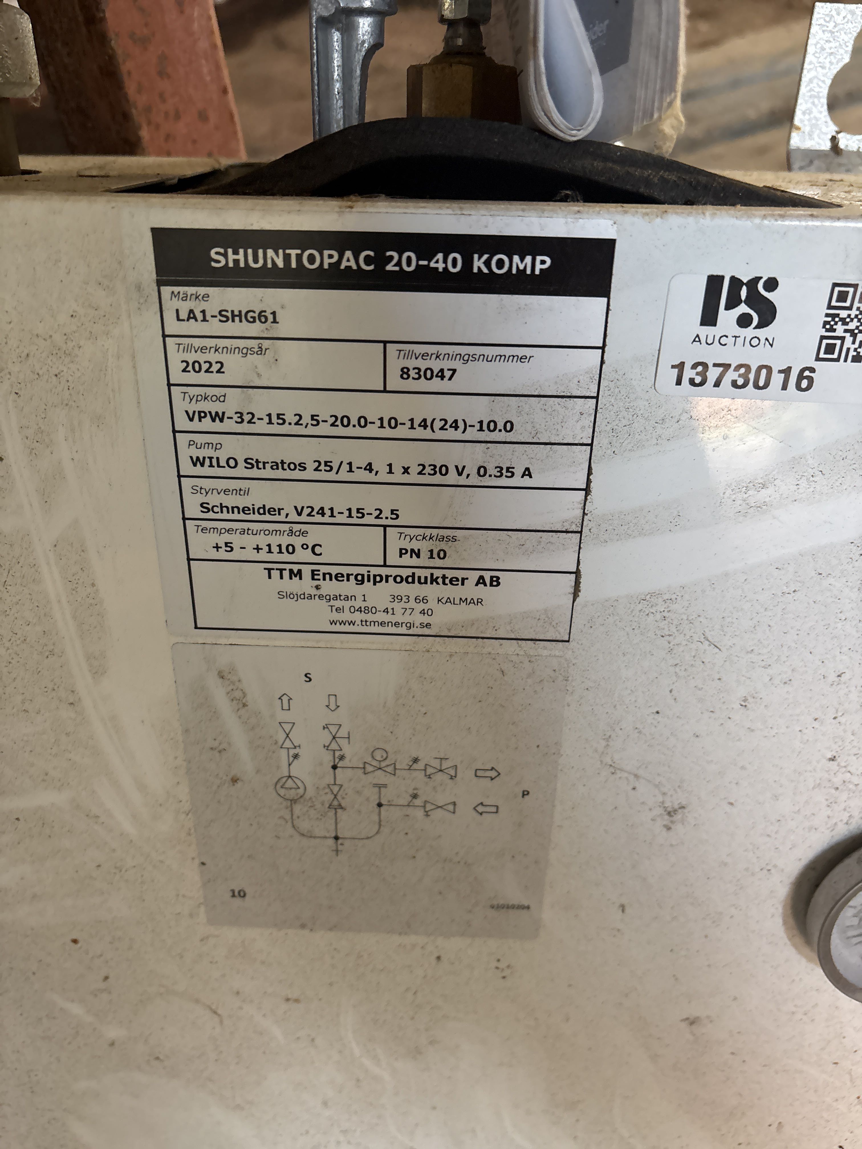 TTM Shuntopac 20–40 KOMP – complete shunt group - PS Auction - We value the future - Largest in ...