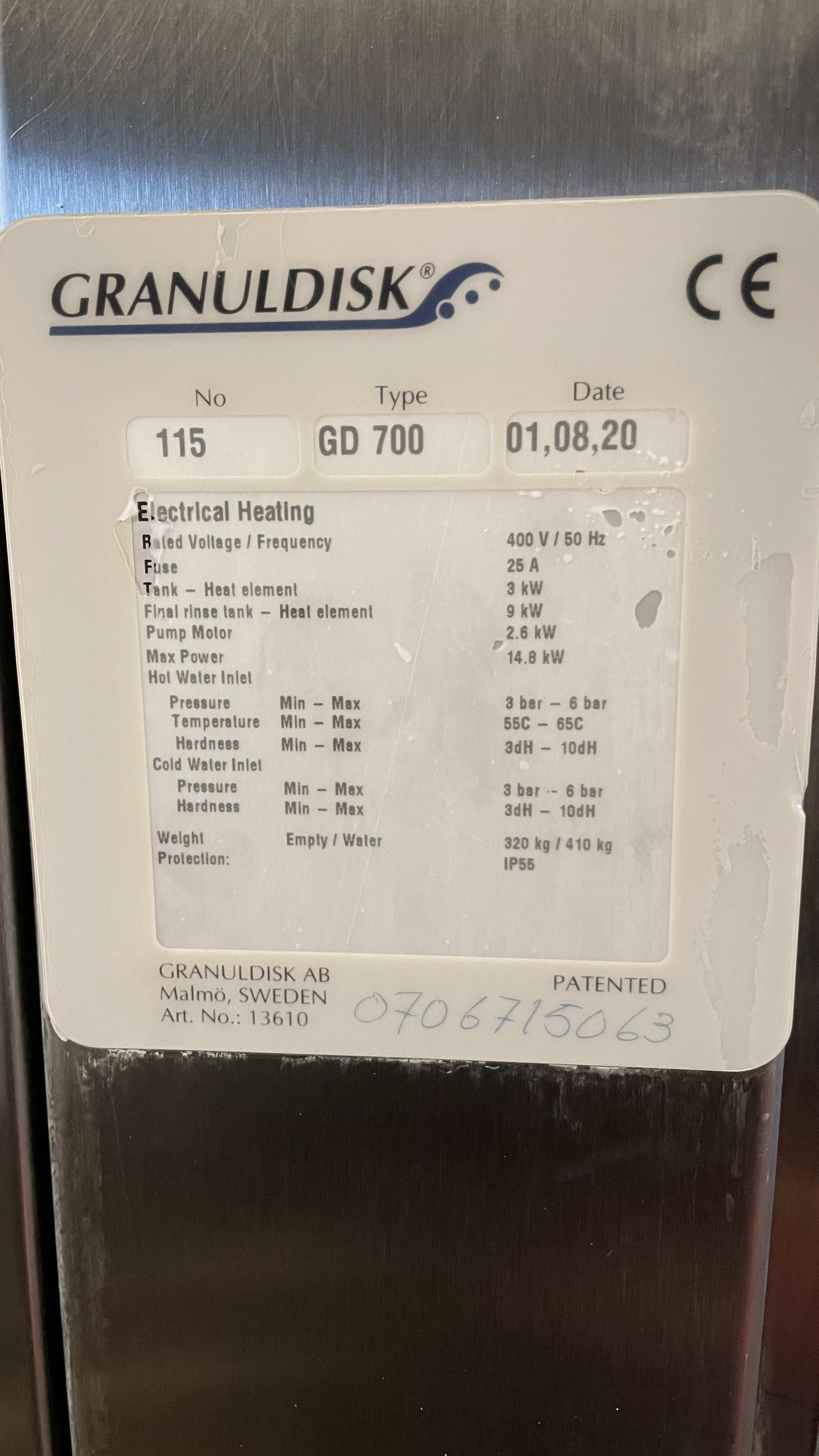 Granuldisk GD700 -01 - Auktioner online - Nätauktioner ...
