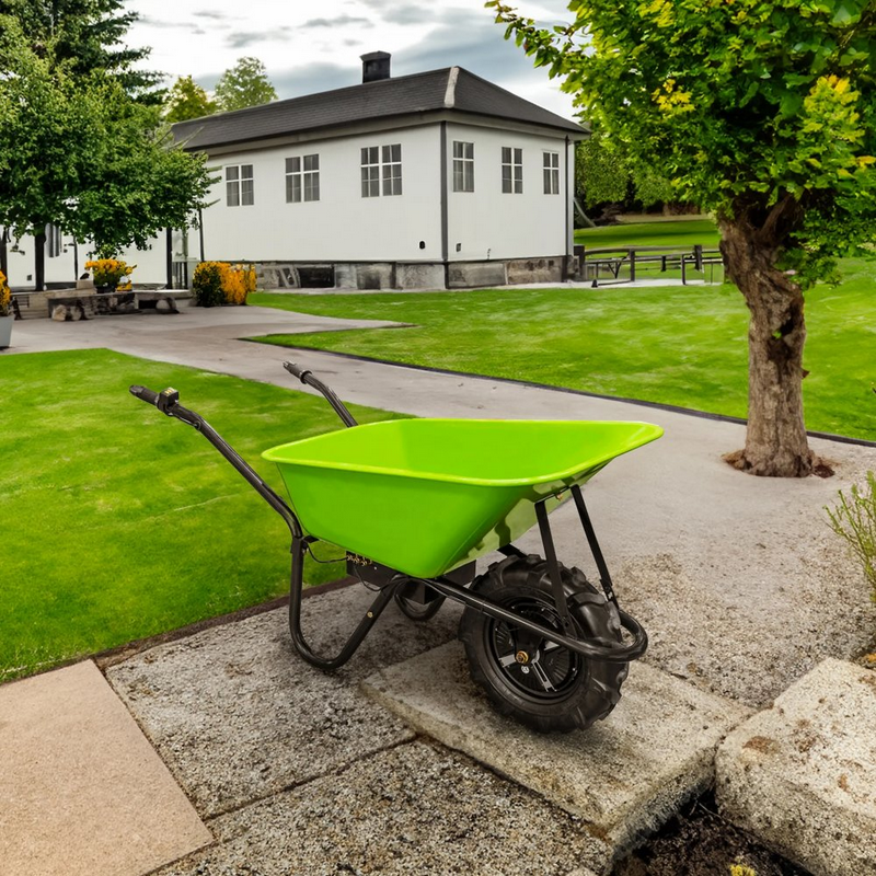 Eldriven skottkärra 550W | 150kg lastkapacitet - Auktioner online ...