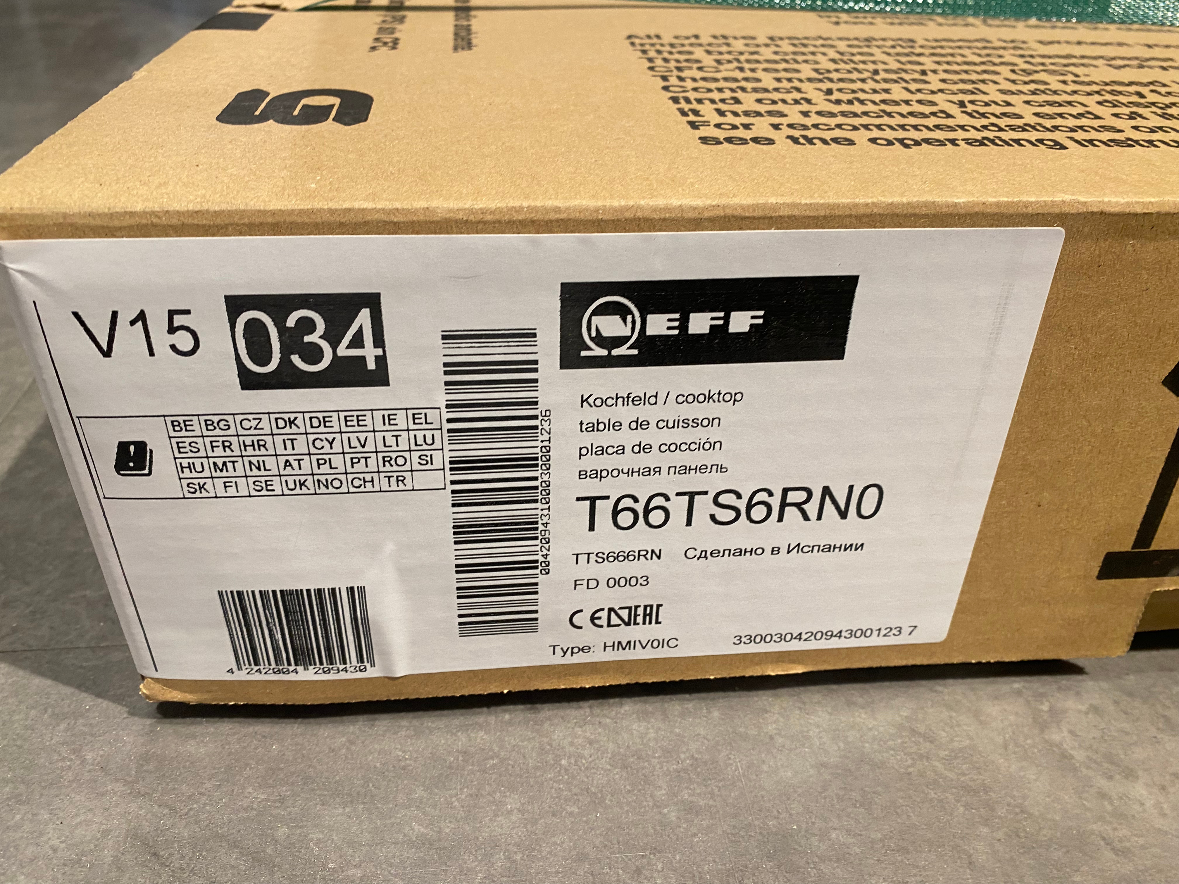 Spishäll Neff N90 Design Frame T66TS6RN0 60cm - Auktioner online ...