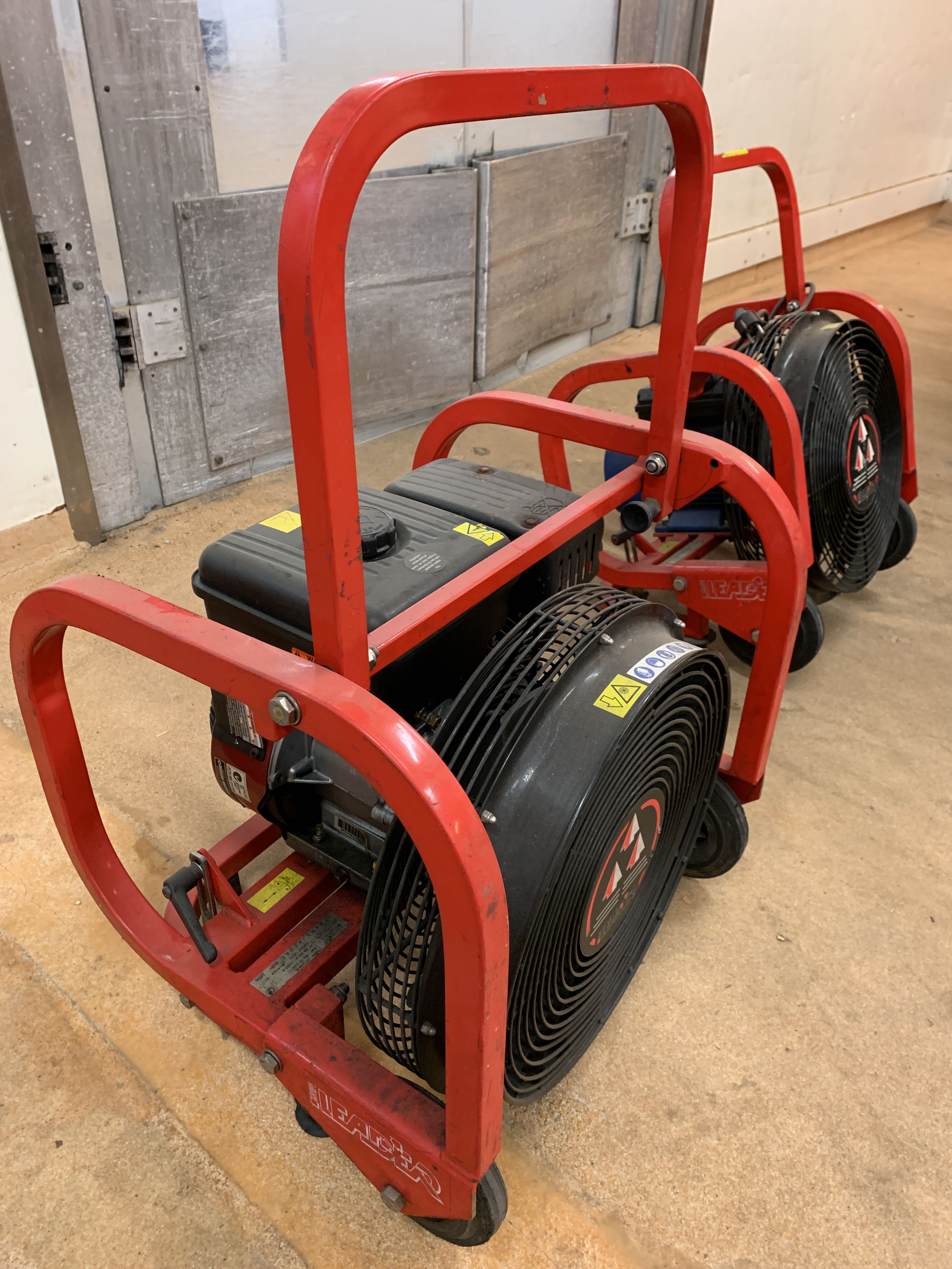 PPV fan Groupe-Leader with gasoline engine Briggs&Stratton 6hp - PS ...