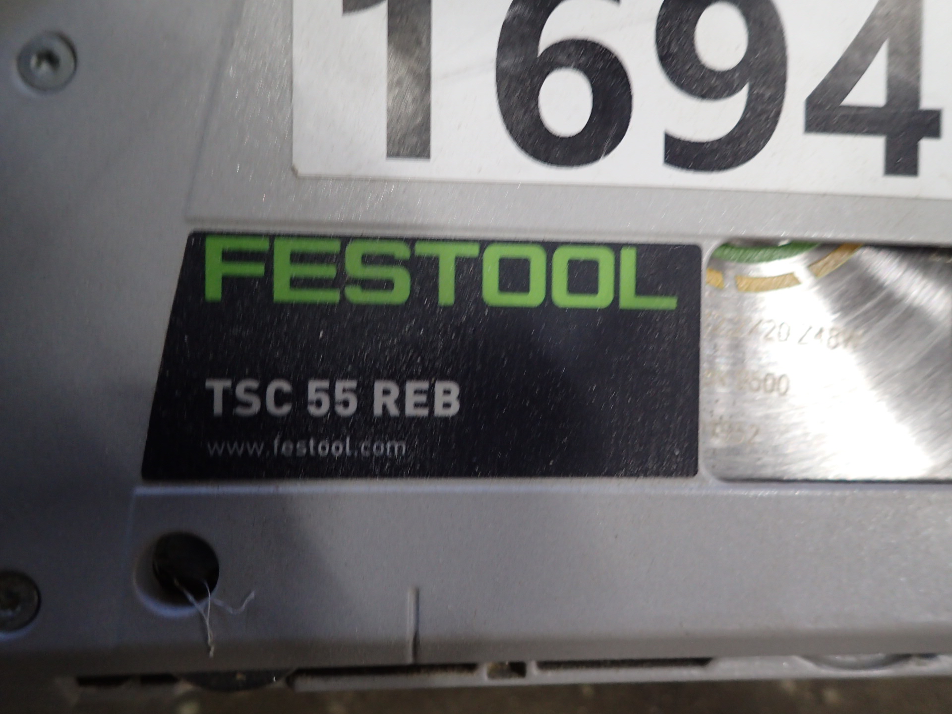 Lower Saw FESTOOL TSC 55 REB - PS Auction - We value the future ...