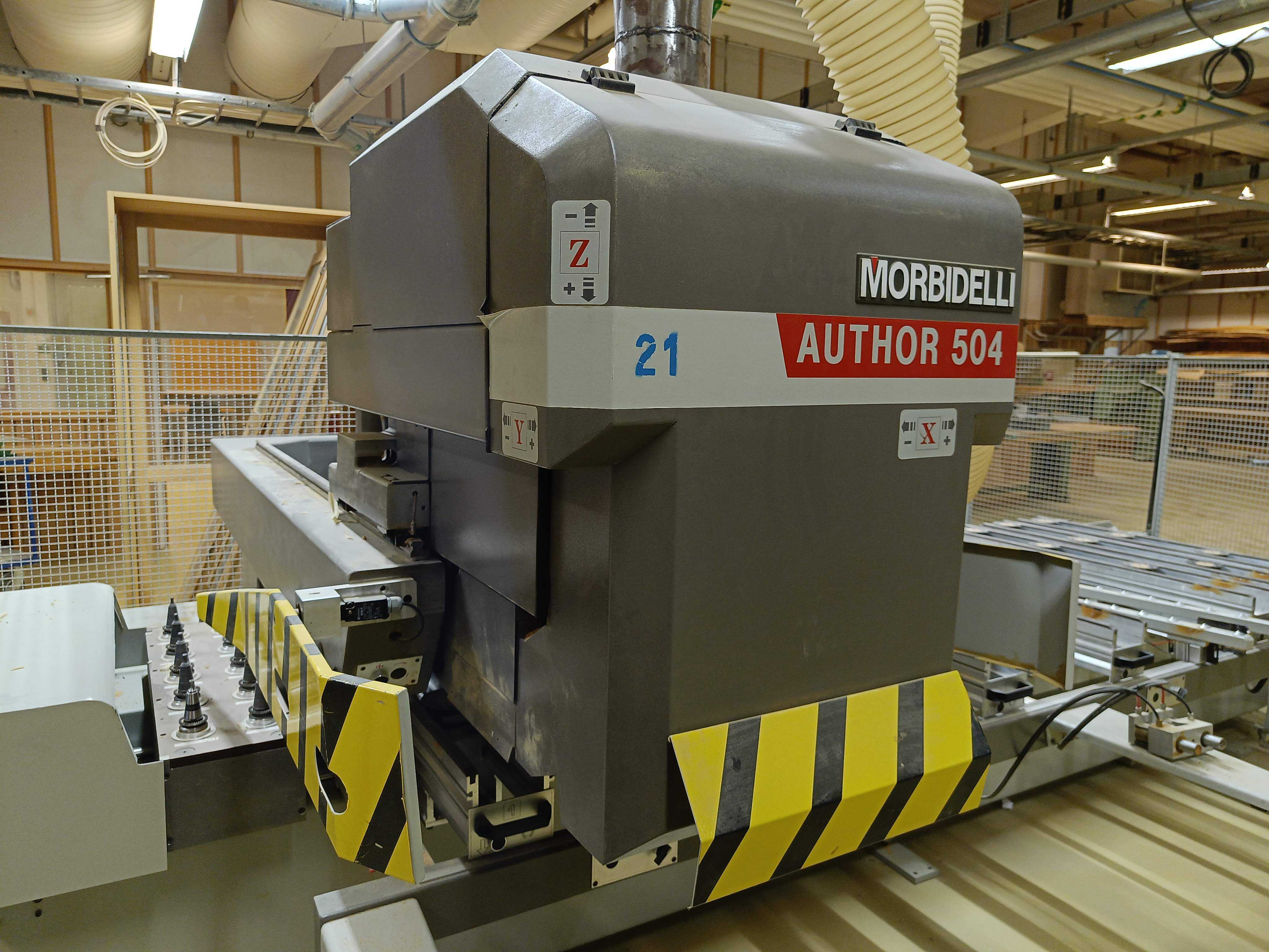 CNC Mill Morbidelli A504 - PS Auction - We value the future - Largest in net auctions