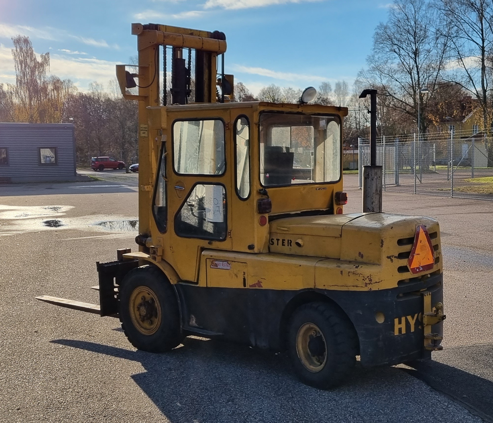 Counterbalance Forklift Hyster H80C -70s, 6560 Hours - PS Auction - We ...