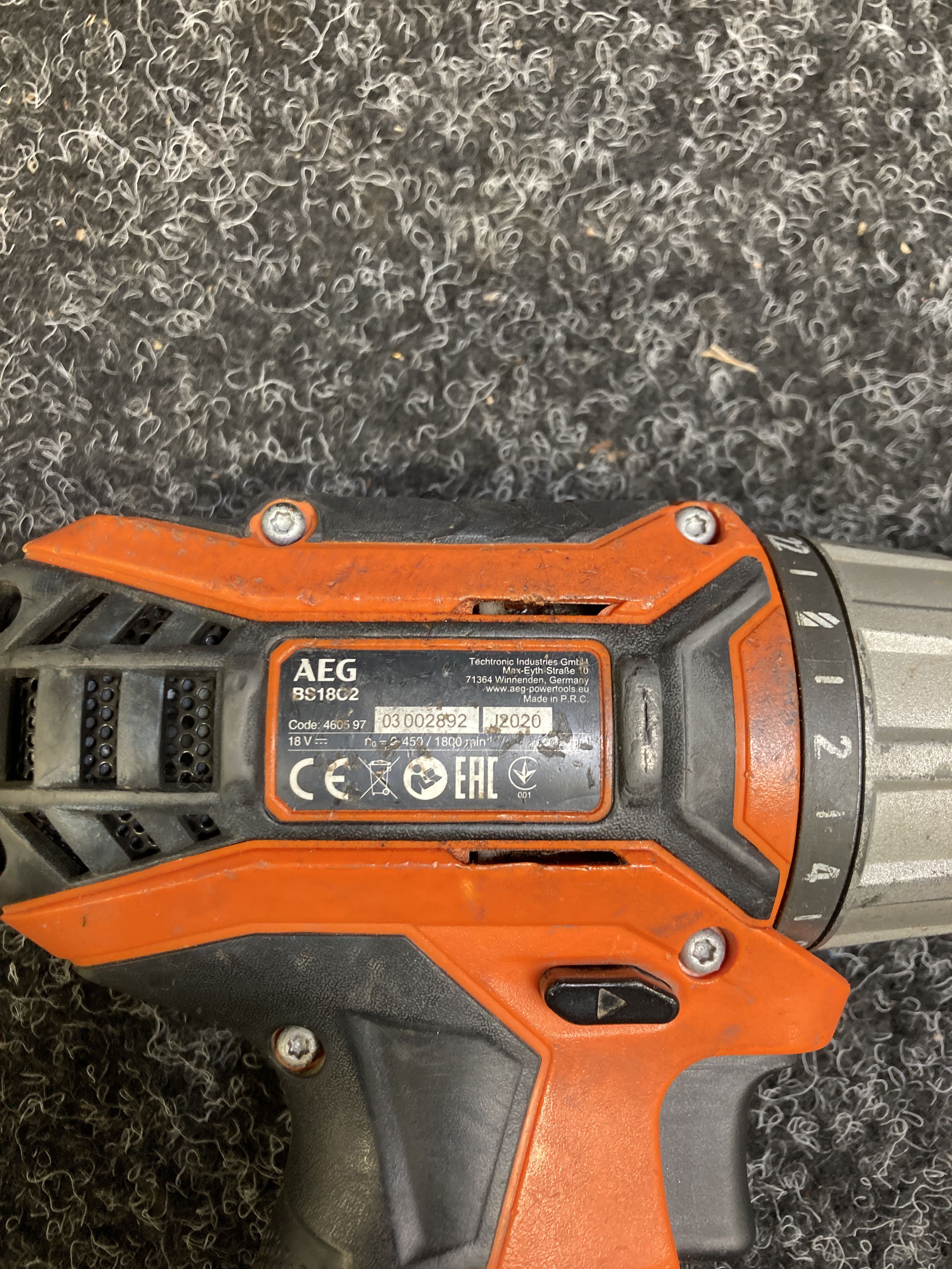 Slagborrmaskin AEG Powertools BS18C2 LI-202C - Auktioner online - Nätauktioner ...