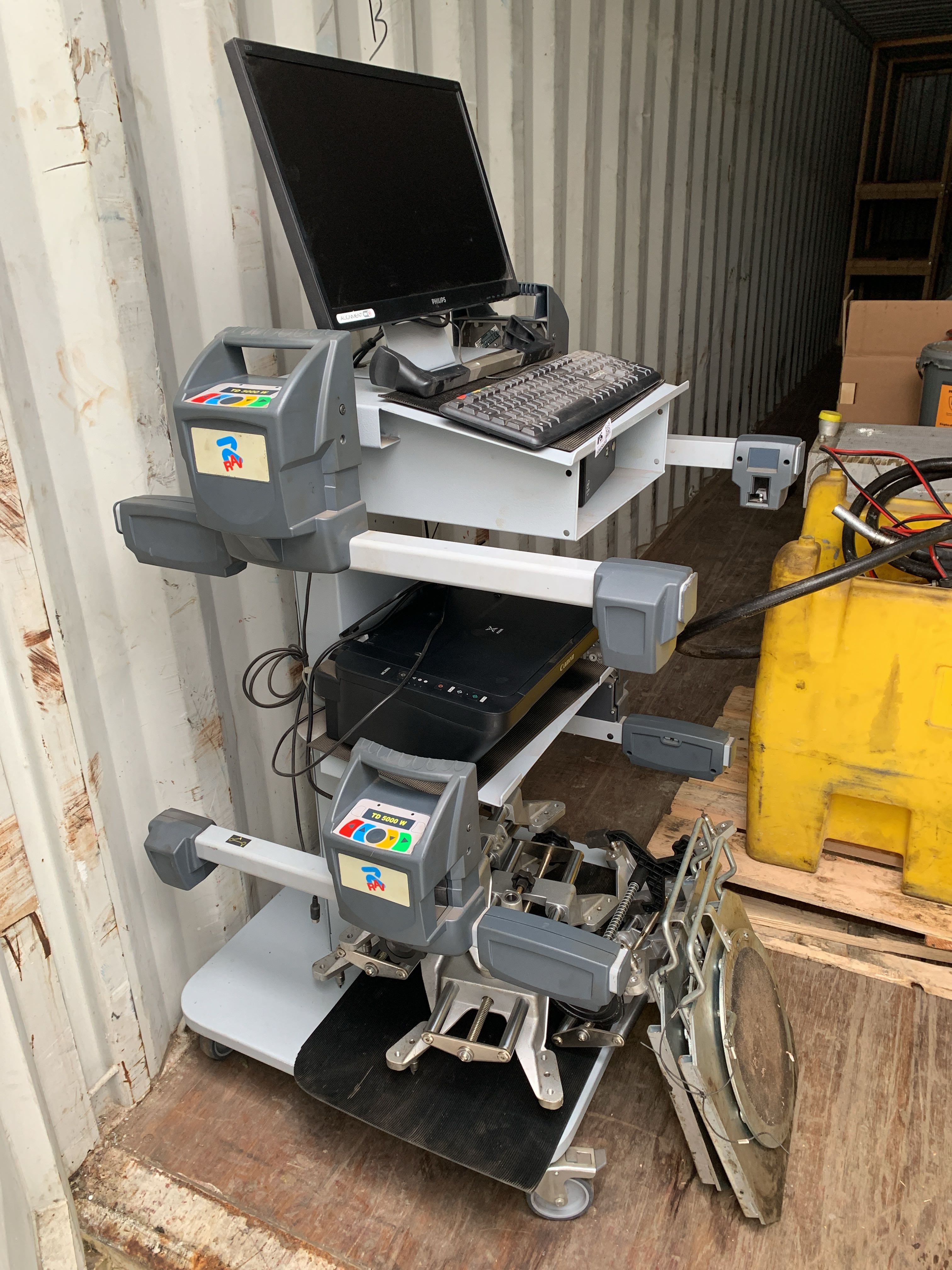 Wheel alignment machine Ravaglioli RAV TD 5080WS - 2021 - PS Auction ...