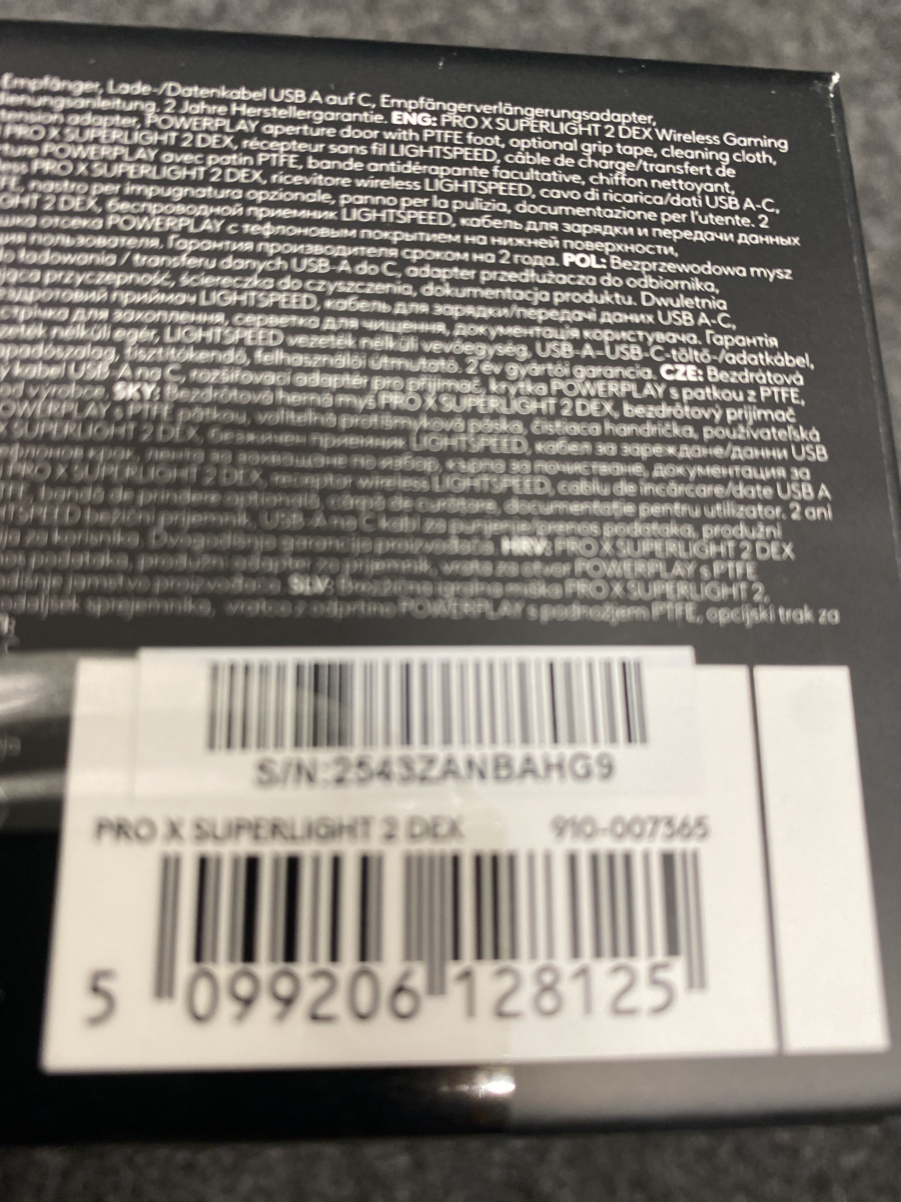 Wireless Gaming Mouse Logitech Pro X Superlight 2 DEX (white) - PS ...