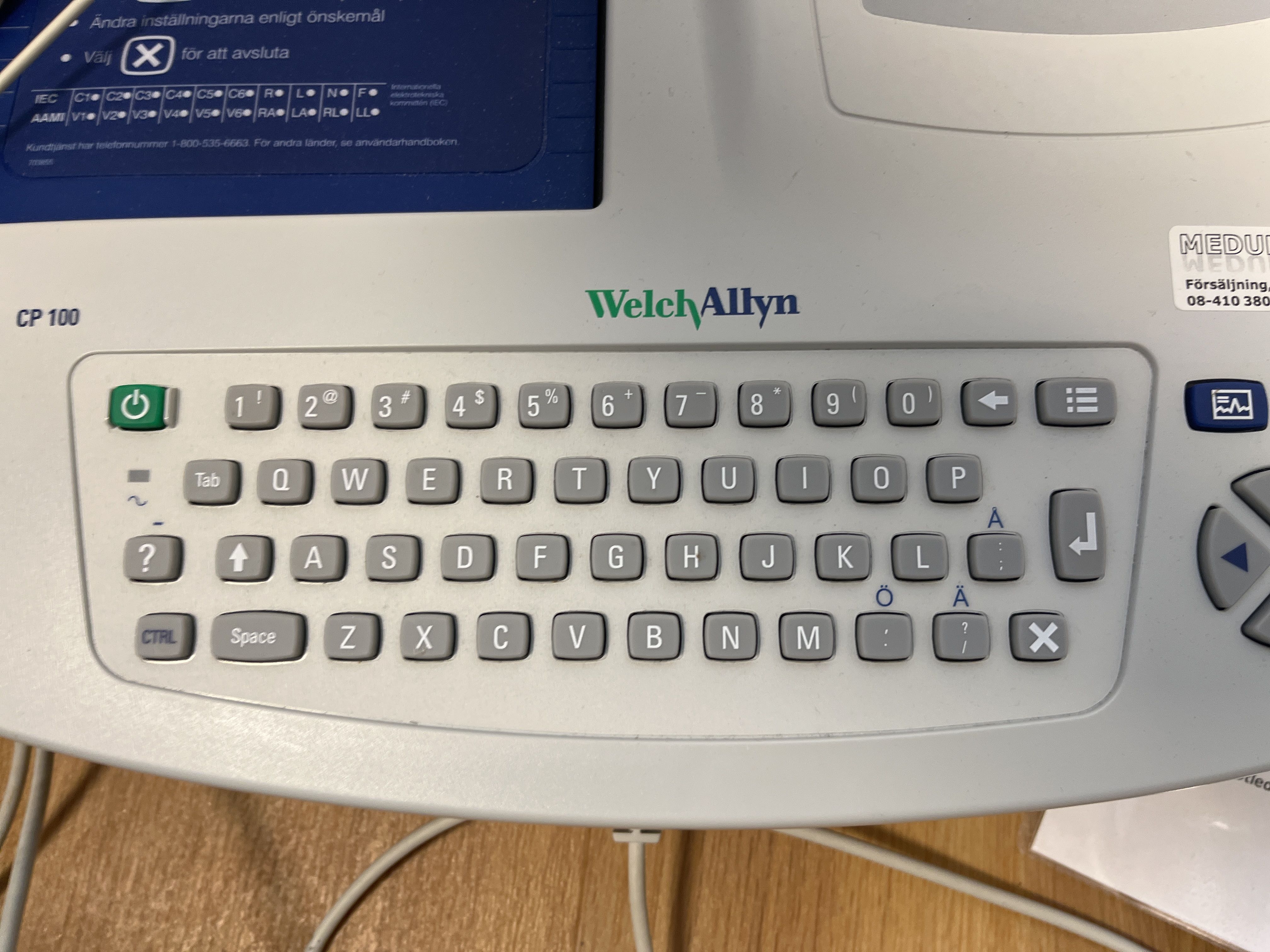 EKG Maskin från Welch Allyn - Auktioner online - Nätauktioner ...