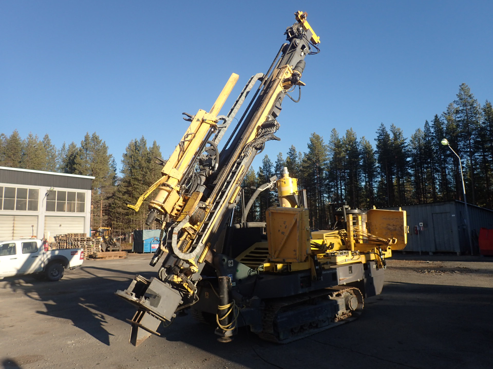 Borrigg Atlas Copco Explorac 100 Årsmod. 2012 - Auktioner online ...