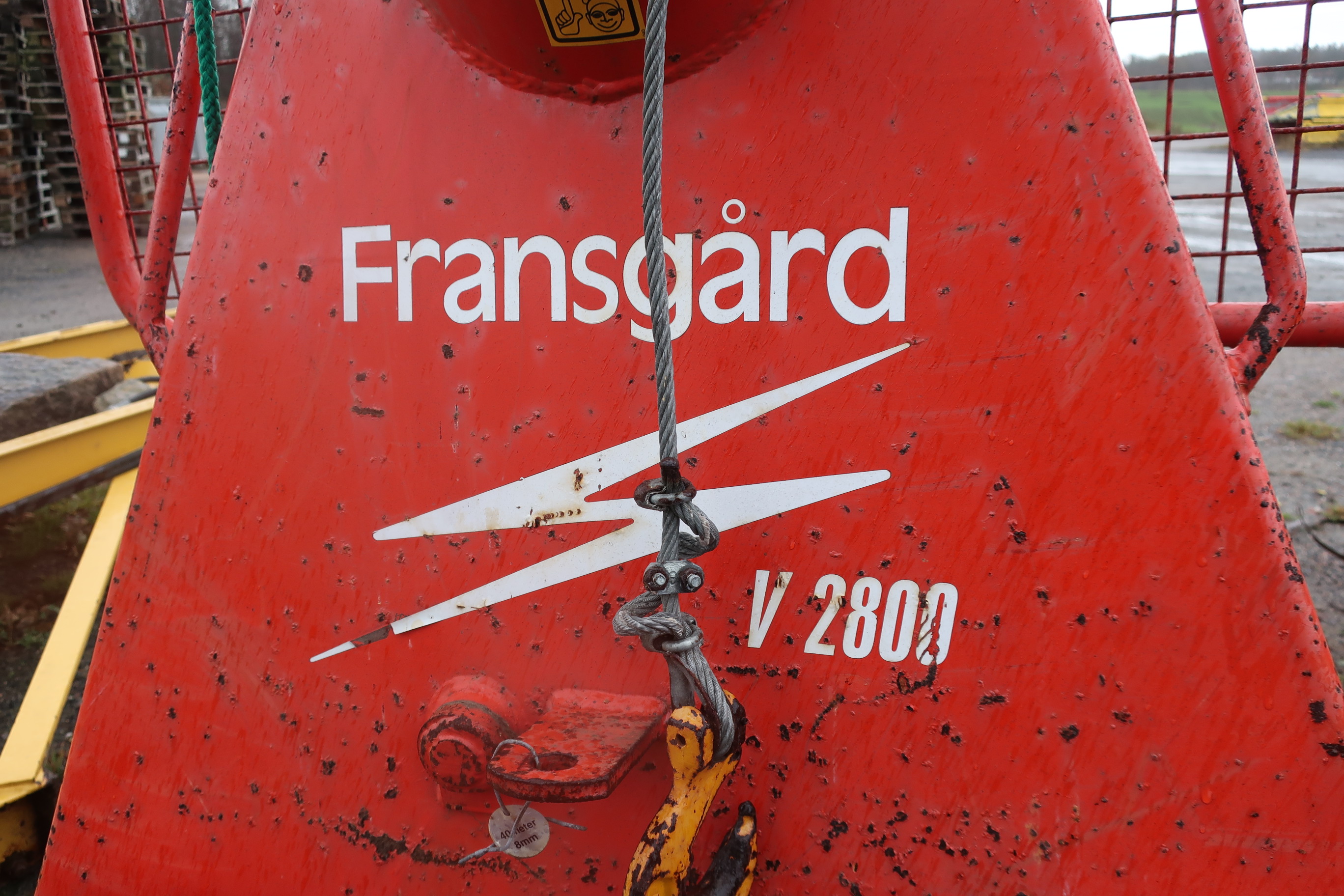 Lumber winch Fransgård V-2800 - PS Auction - We value the future ...