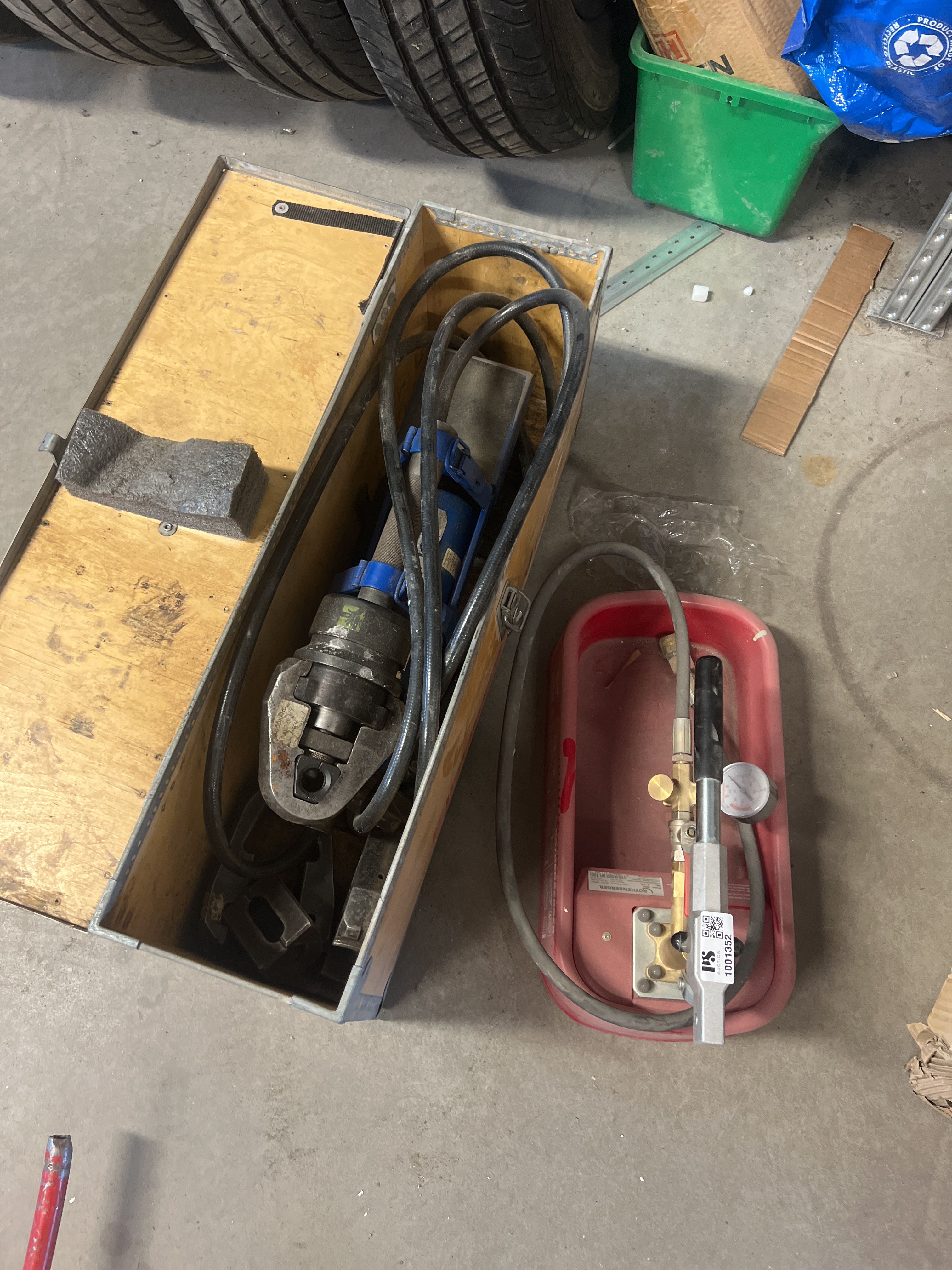 Presses 2 pcs - Electric press/Rothenberger - PS Auction - We value the ...