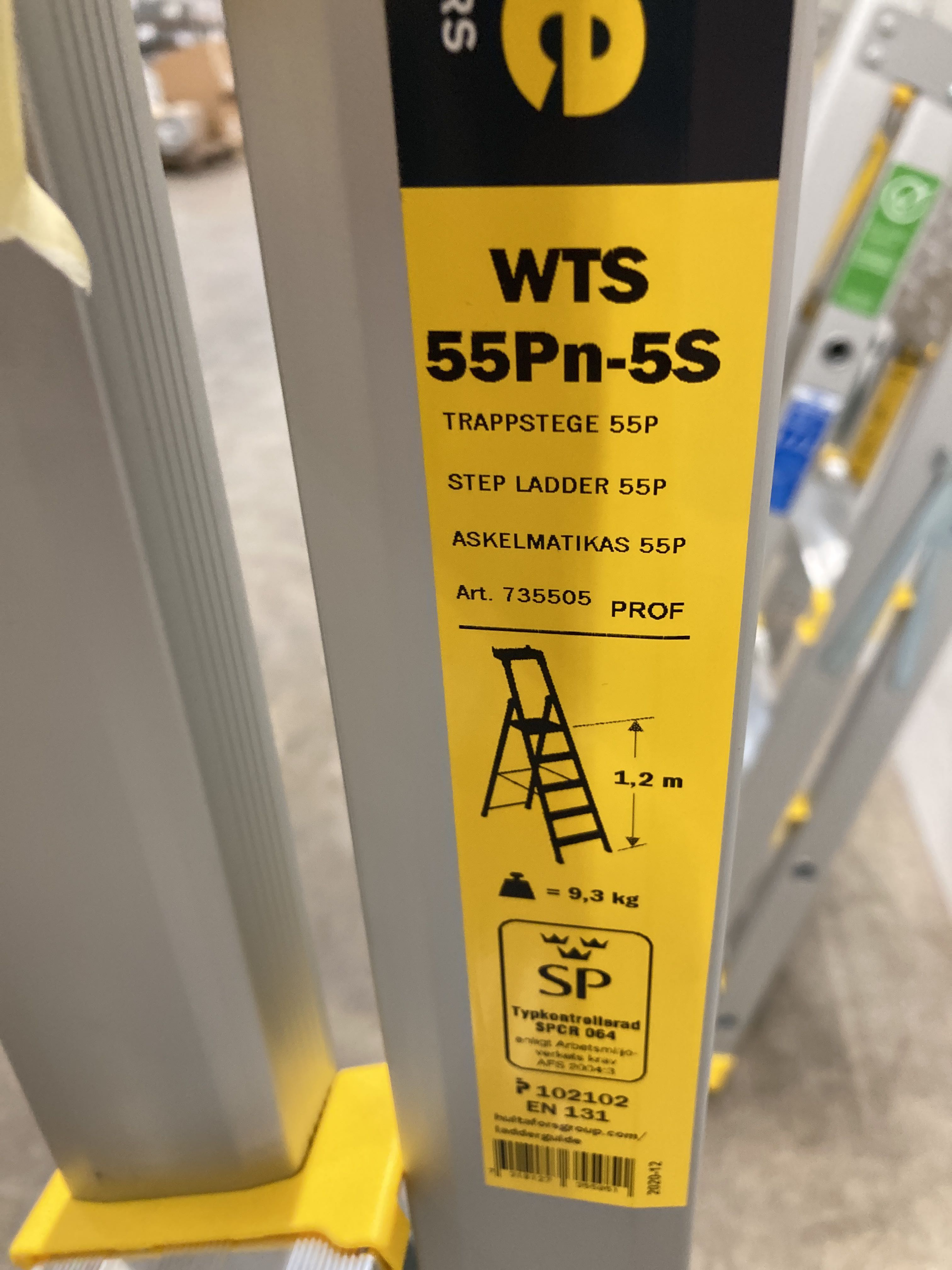 Stair ladder Wibe WTS 55Pn-5 ladder - PS Auction - We value the future ...
