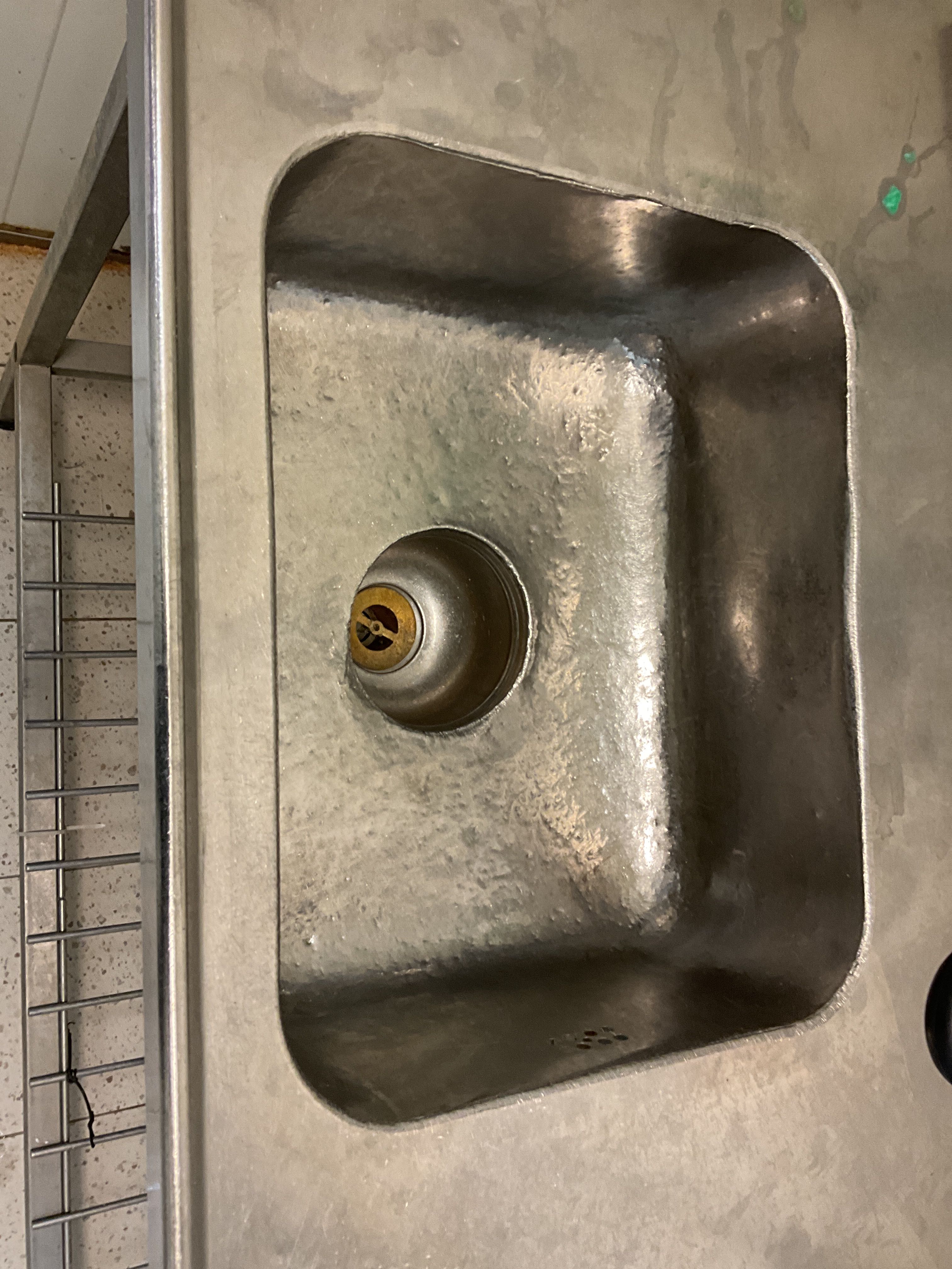 Stainless bench with ho and flush shower - PS Auction - We value the ...