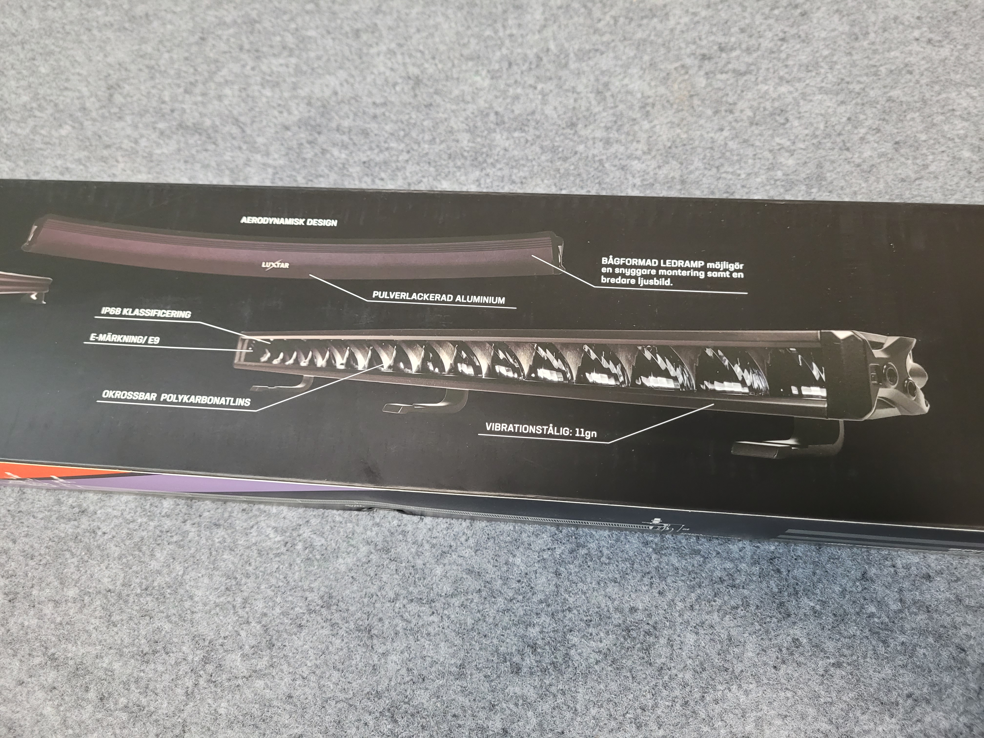 LUXTAR® Ledramp R42 240W Curved - Auktioner online - Nätauktioner ...