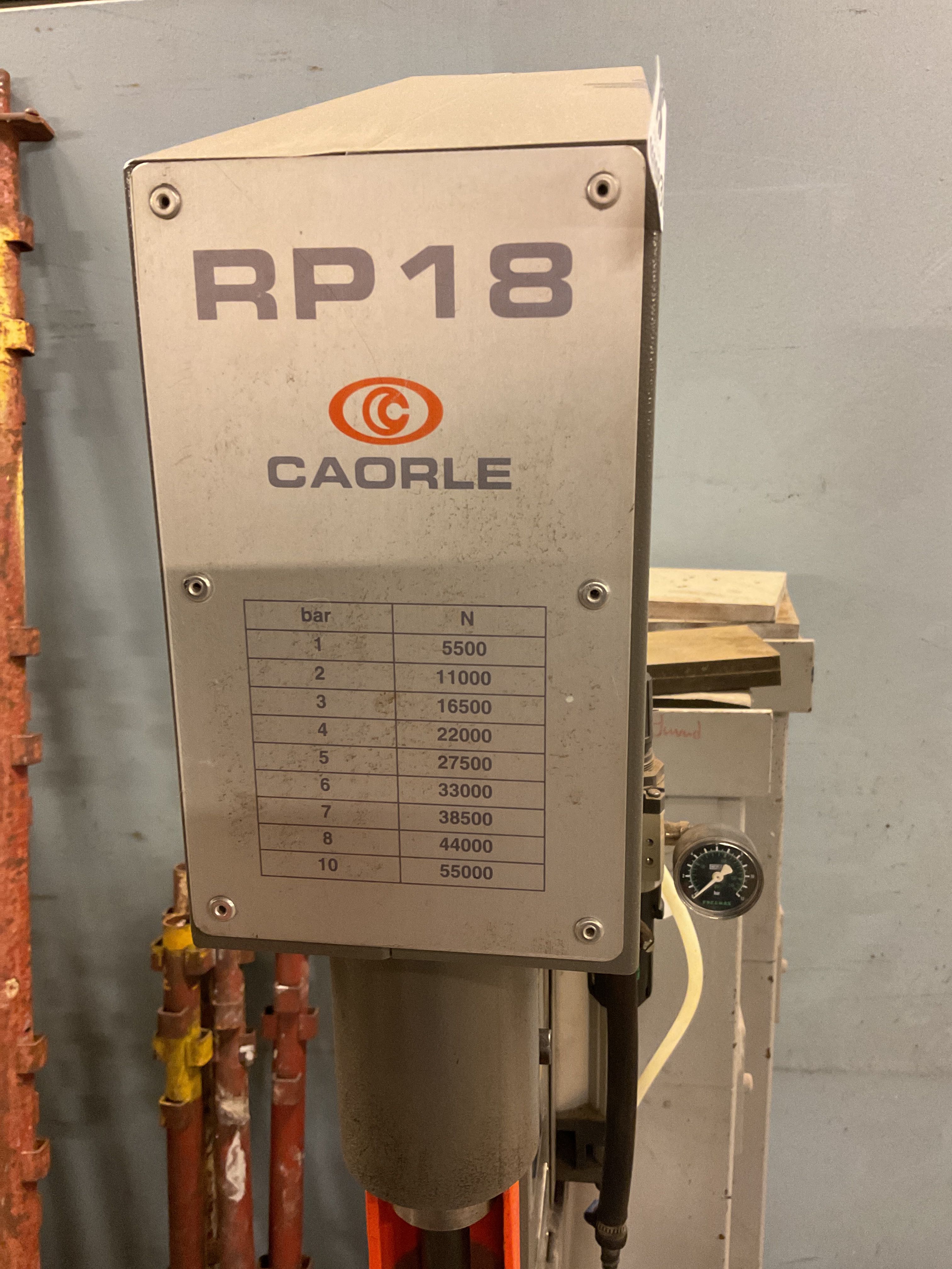Riveting machine CAORLE RP18 - PS Auction - We value the future ...