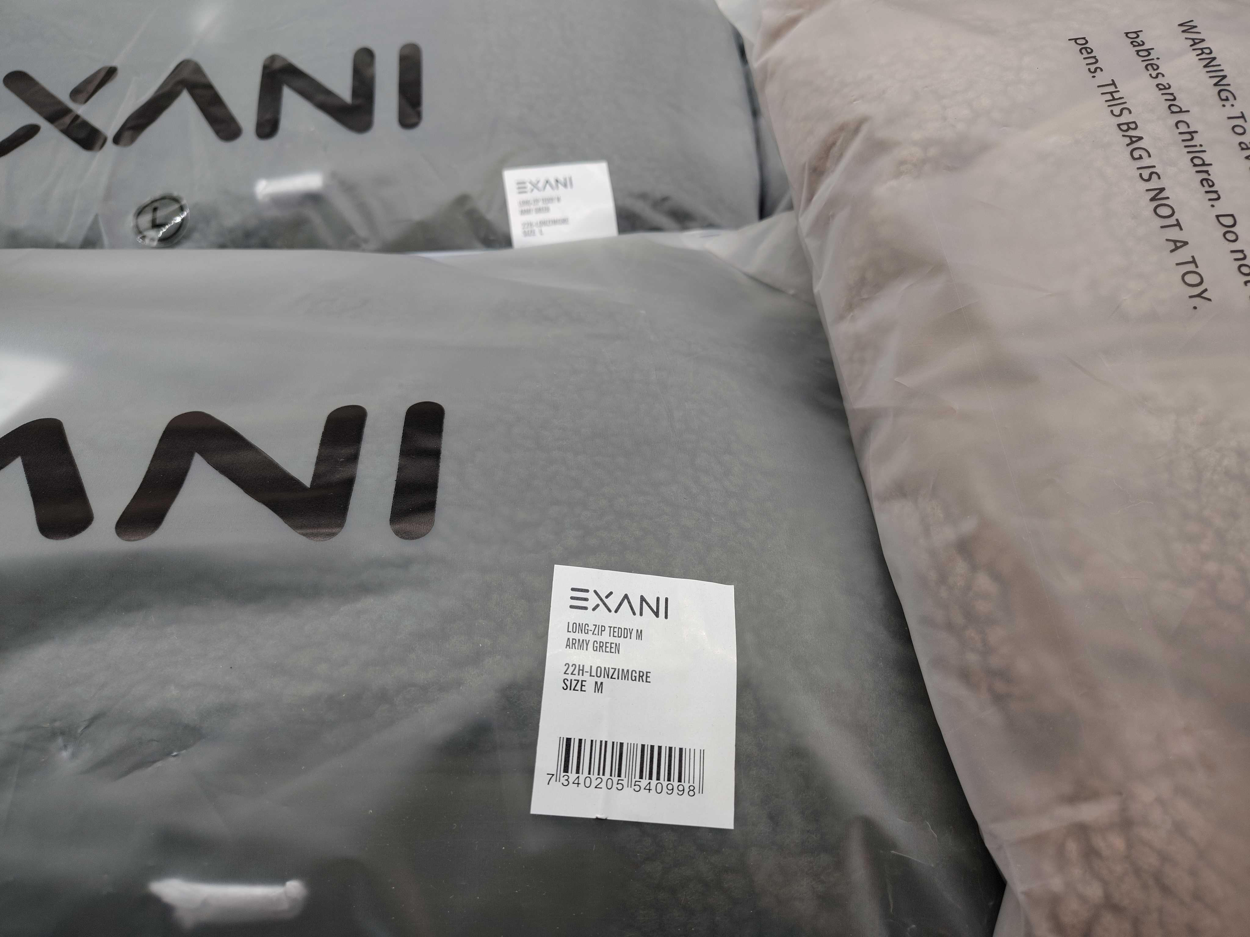 Teddy jacket, 8 pcs – Exani, long zipper - PS Auction - We value the ...