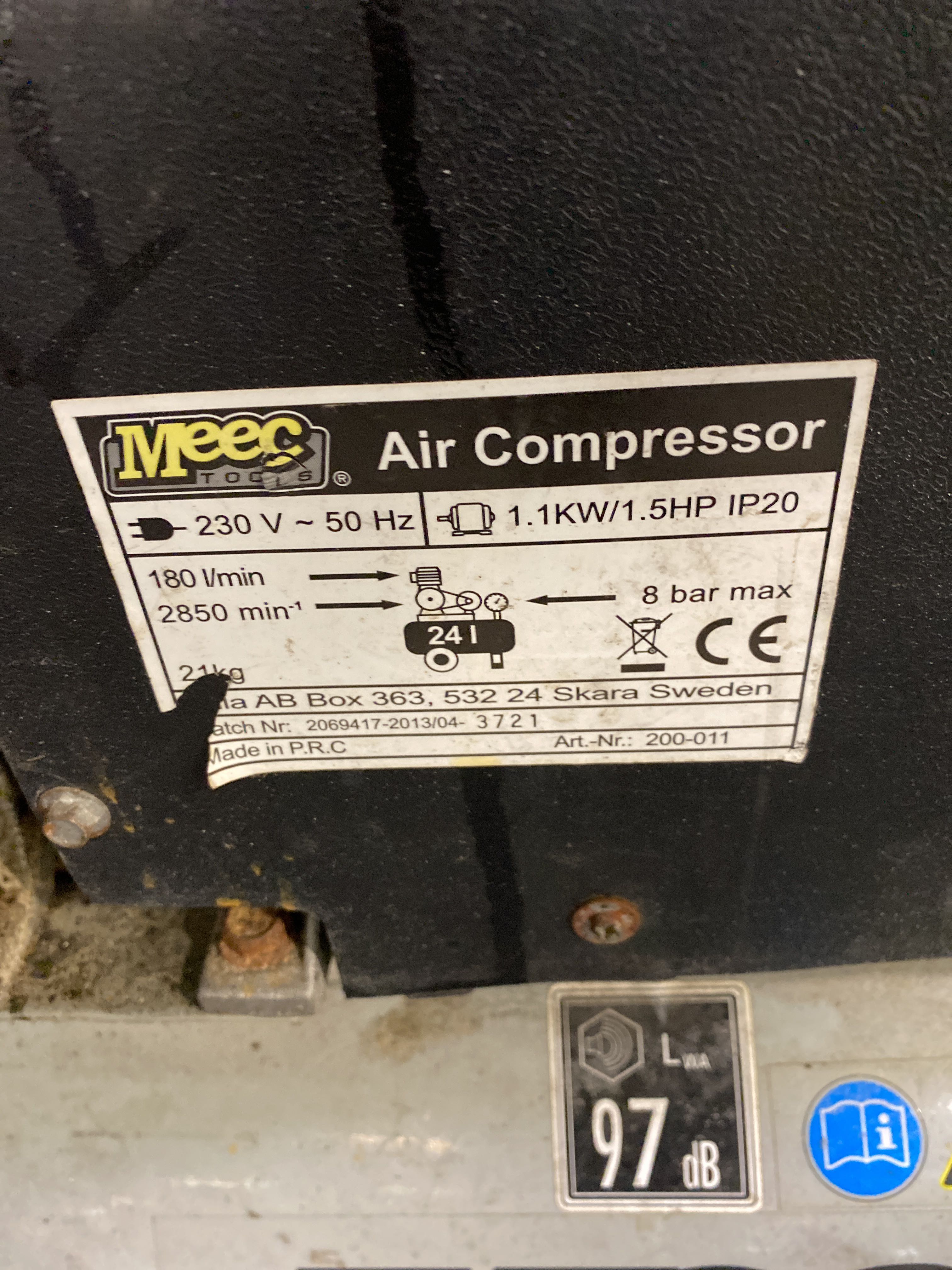 Kompressor Meec Tools - Auktioner online - Nätauktioner ...