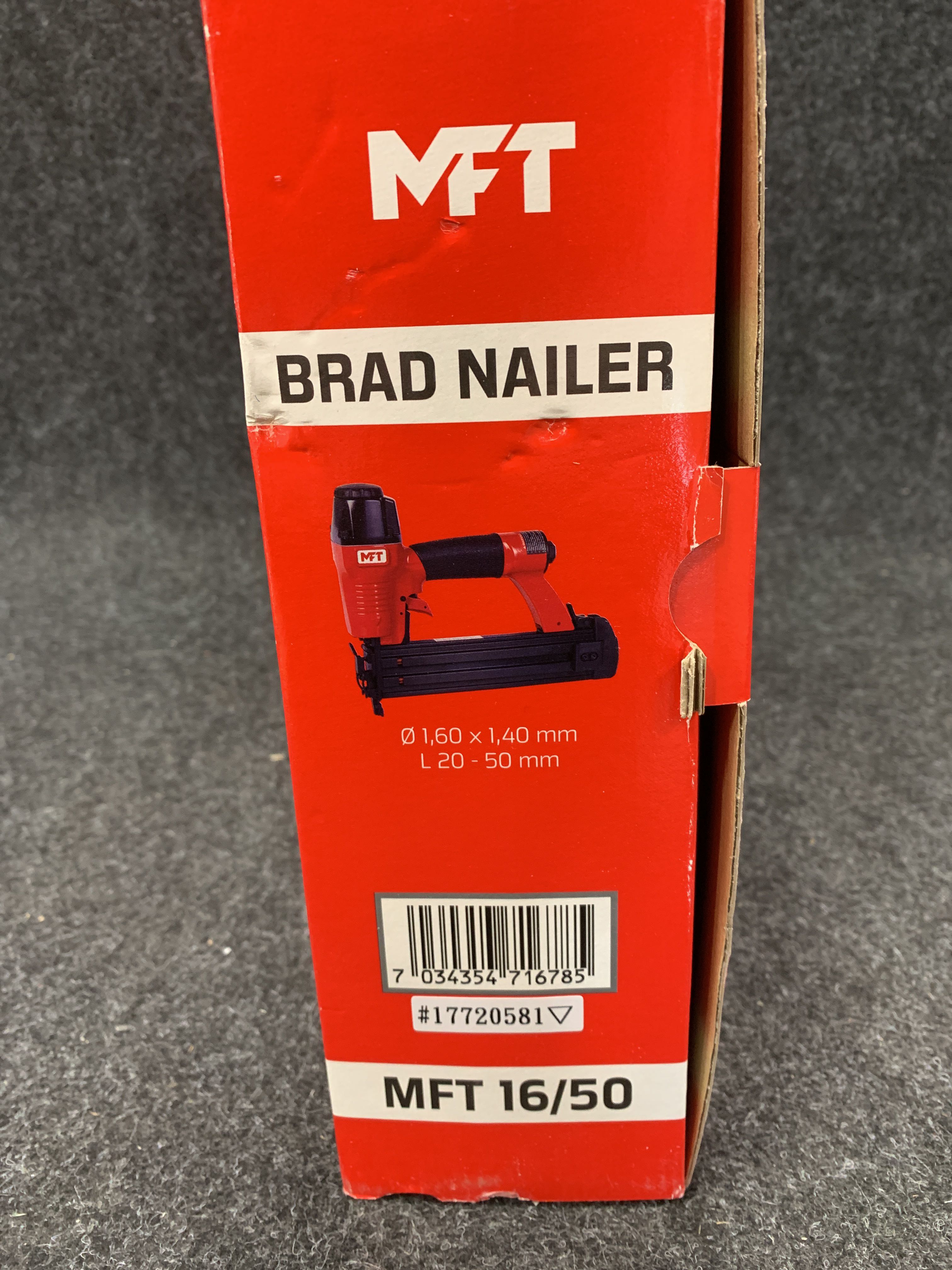 Spikverktyg Dyckert Brad Nailer 16ga Mft16 50 Auktioner Online