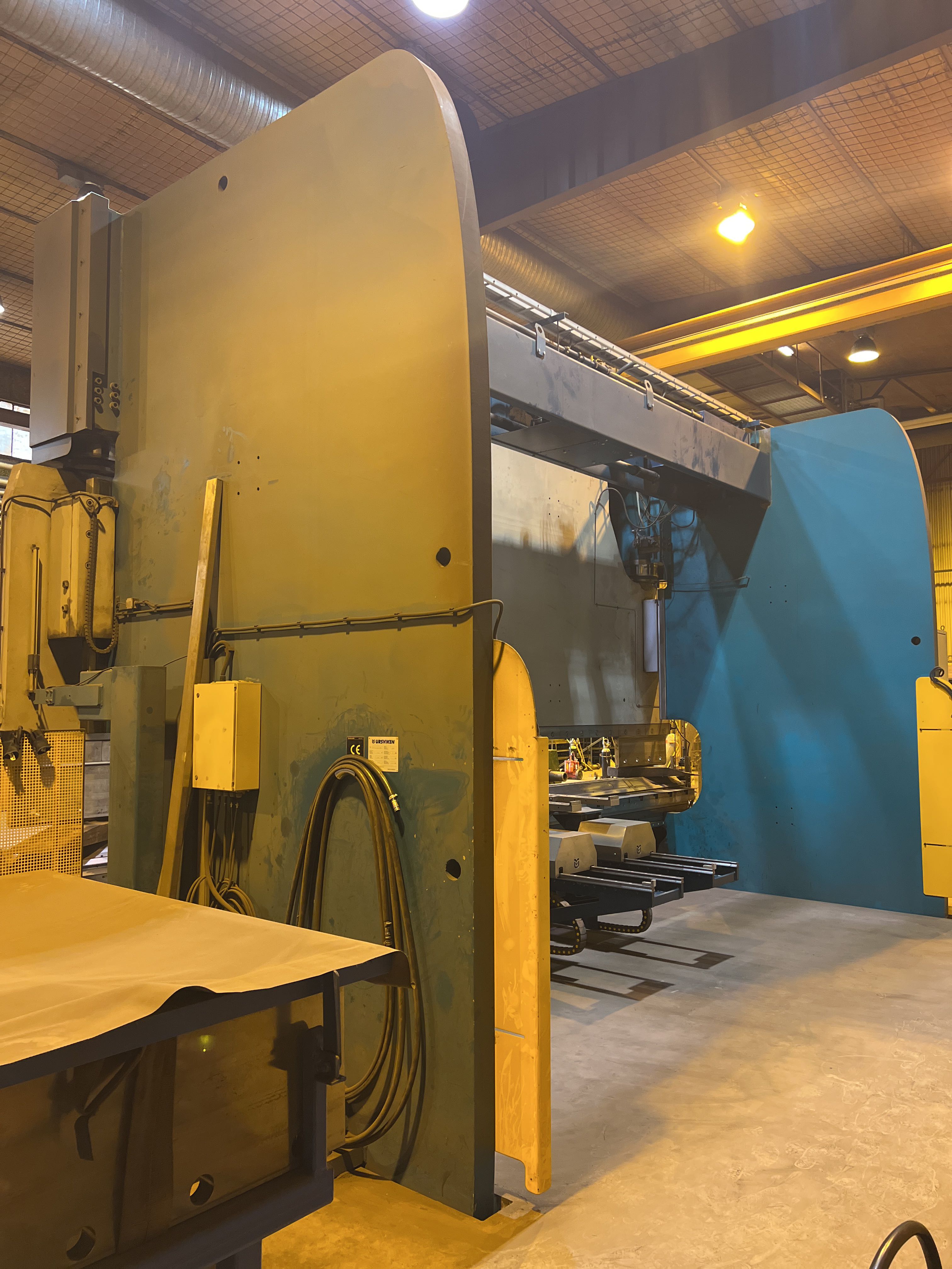 Edge press Ursviken Optima 8000 7.3m -2007 - PS Auction - We value the ...