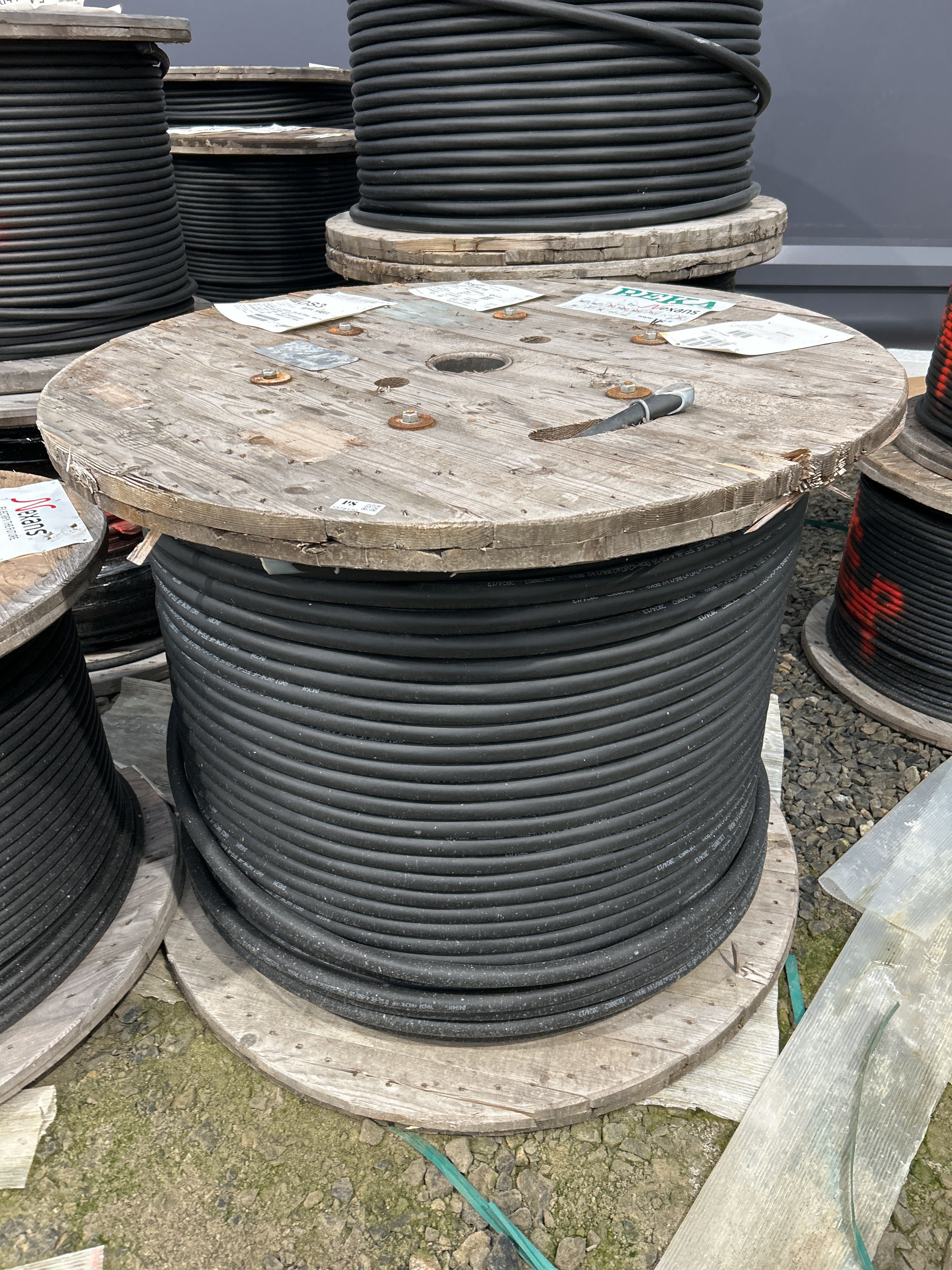 Power cable 500 meters - Reka AXQJ 4x50/16 - PS Auction - We value the ...