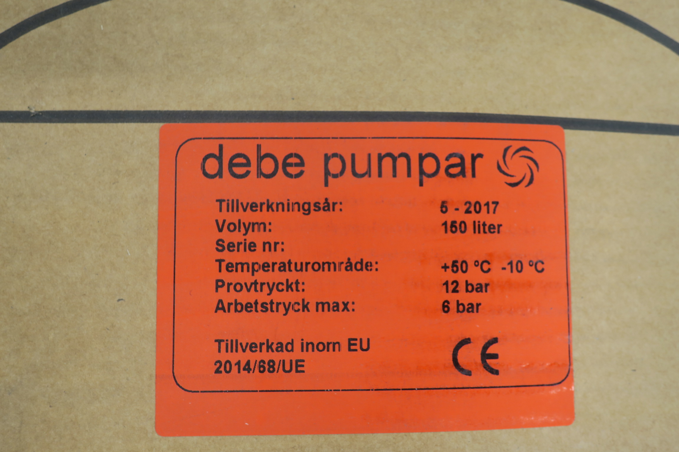 Rostfri hydrofor Debe Pumpar ( 150 l ) - Auktioner online ...