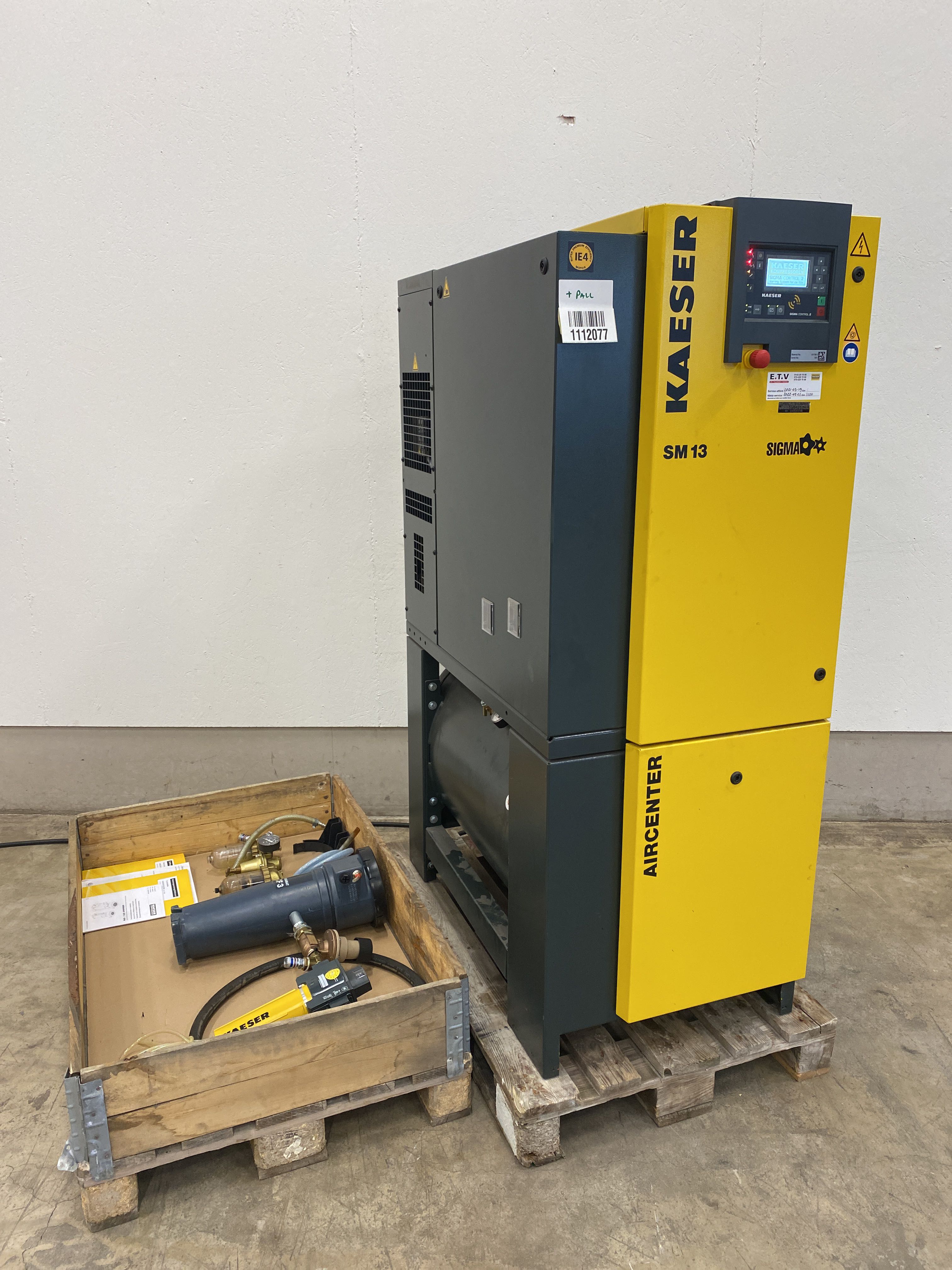 Screw compressor Kaeser Aircenter SM13 -2021 - PS Auction - We value ...