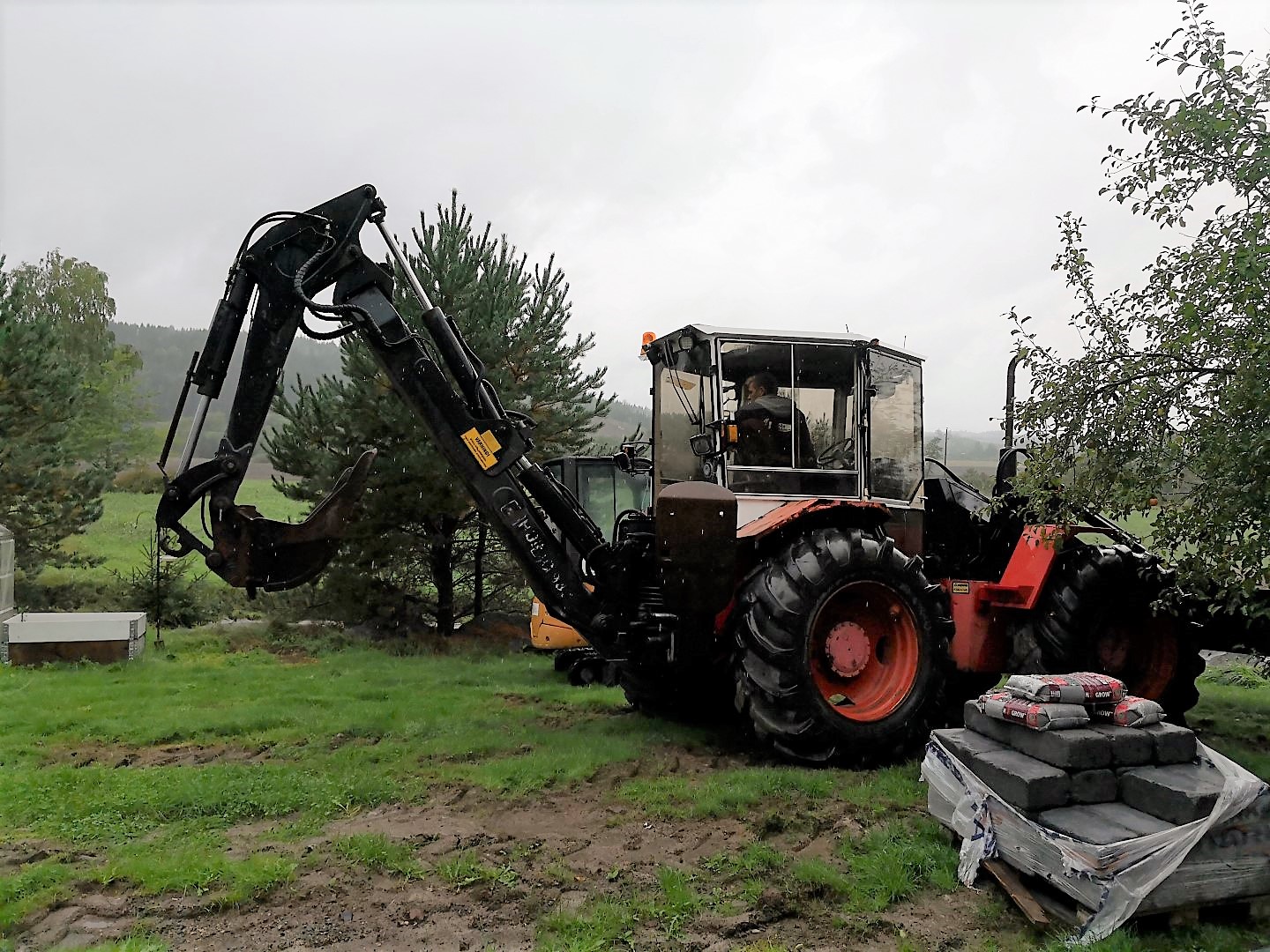 Backhoe loader Huddig 960 -1986 - PS Auction - We value the future ...