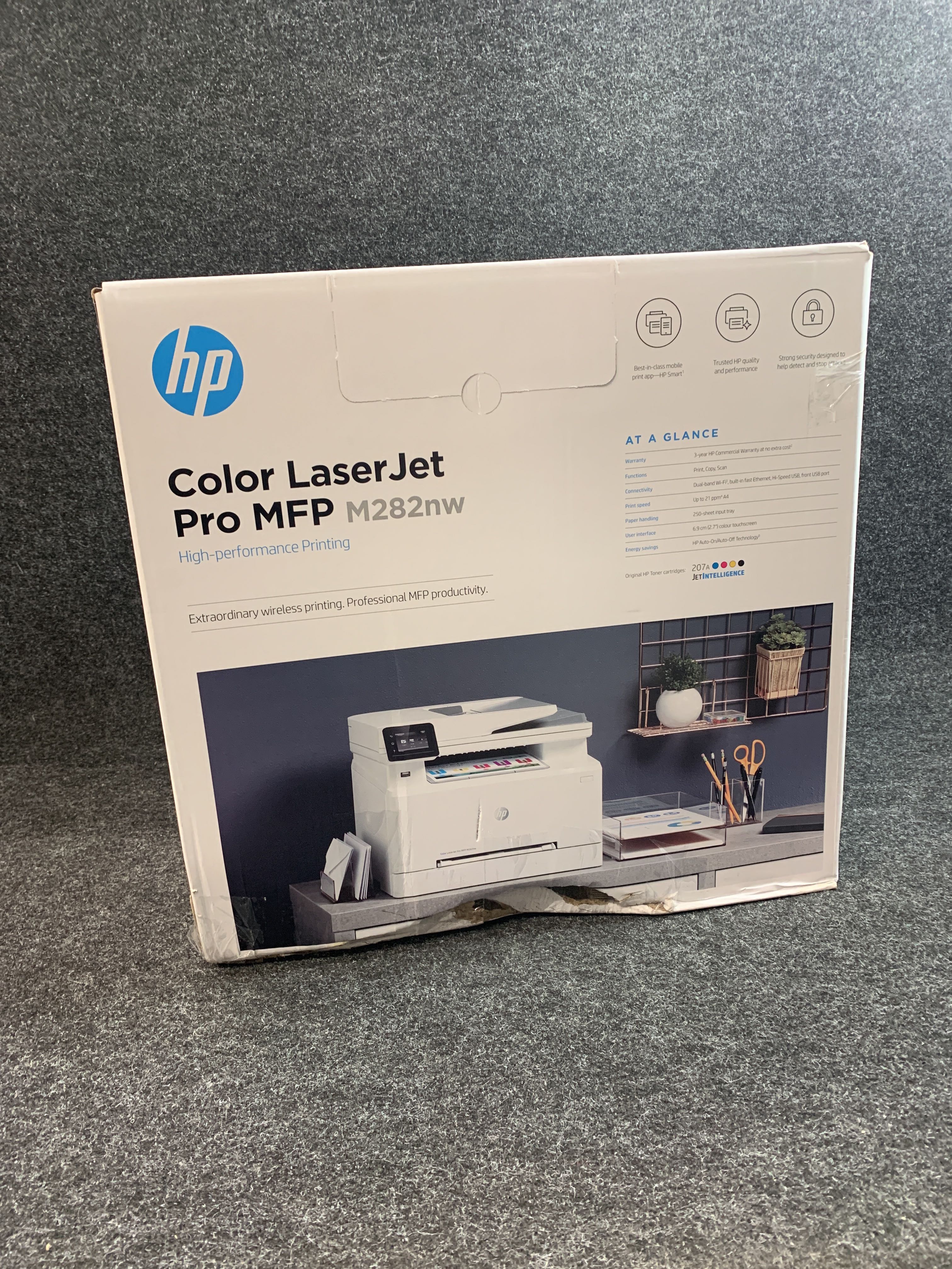 HP Color LaserJet Pro MFP M282nw Multifunction Printer - PS Auction ...