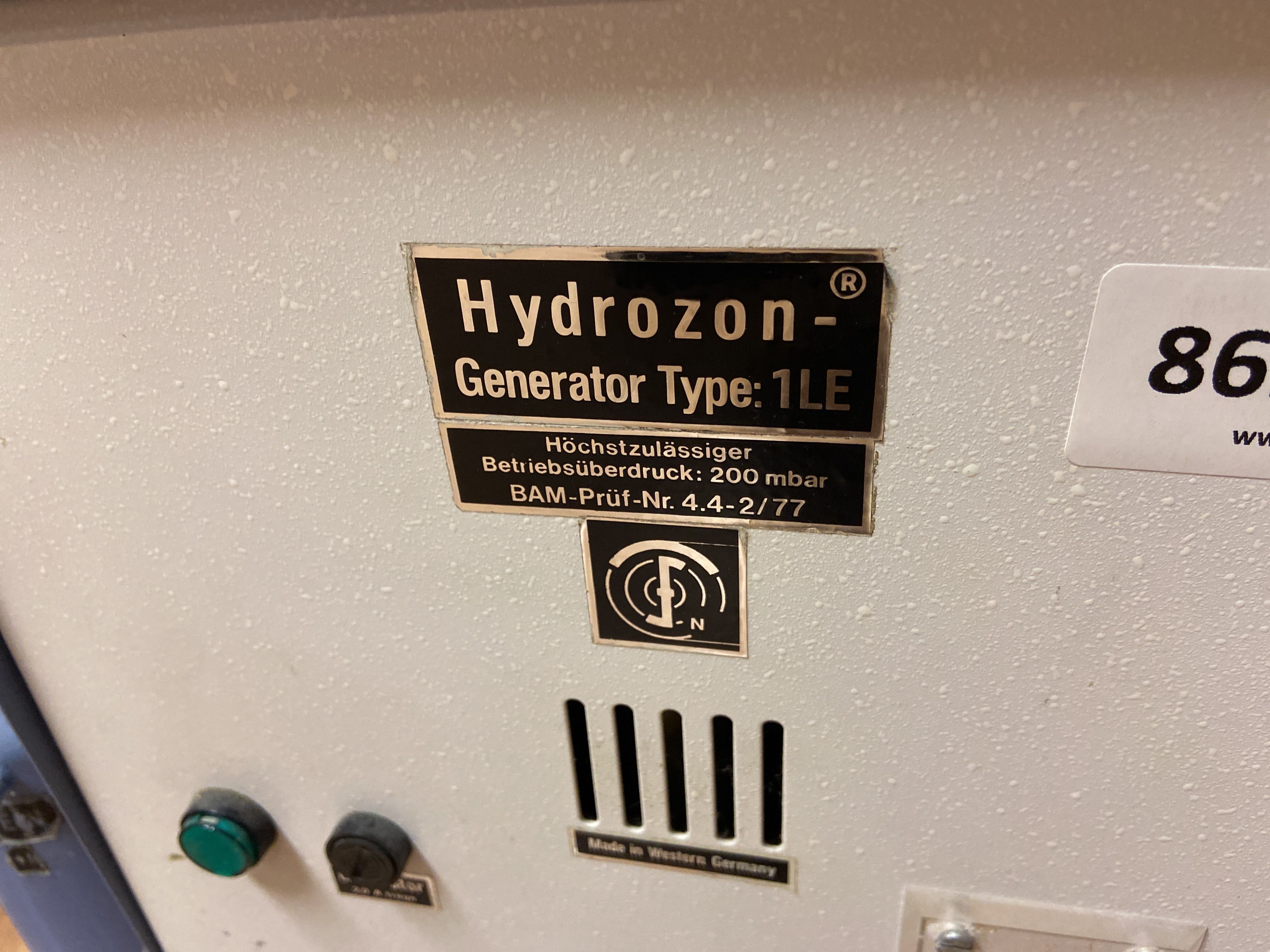 Hydrozone generator Strange & son (defective) - PS Auction - We value ...