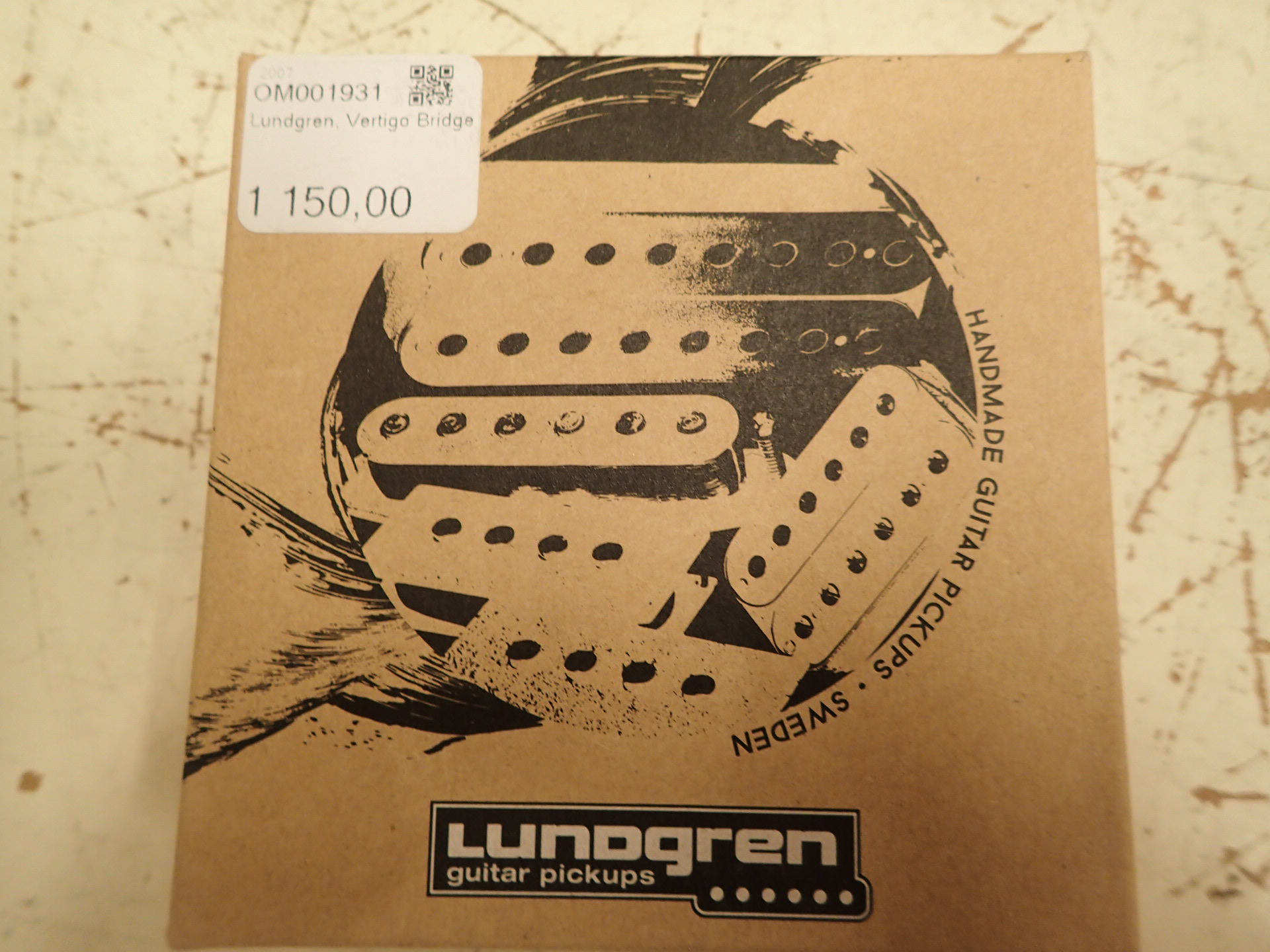 Gitarrpickup Lundgren Vertigo Bridge - Auktioner online - Nätauktioner ...