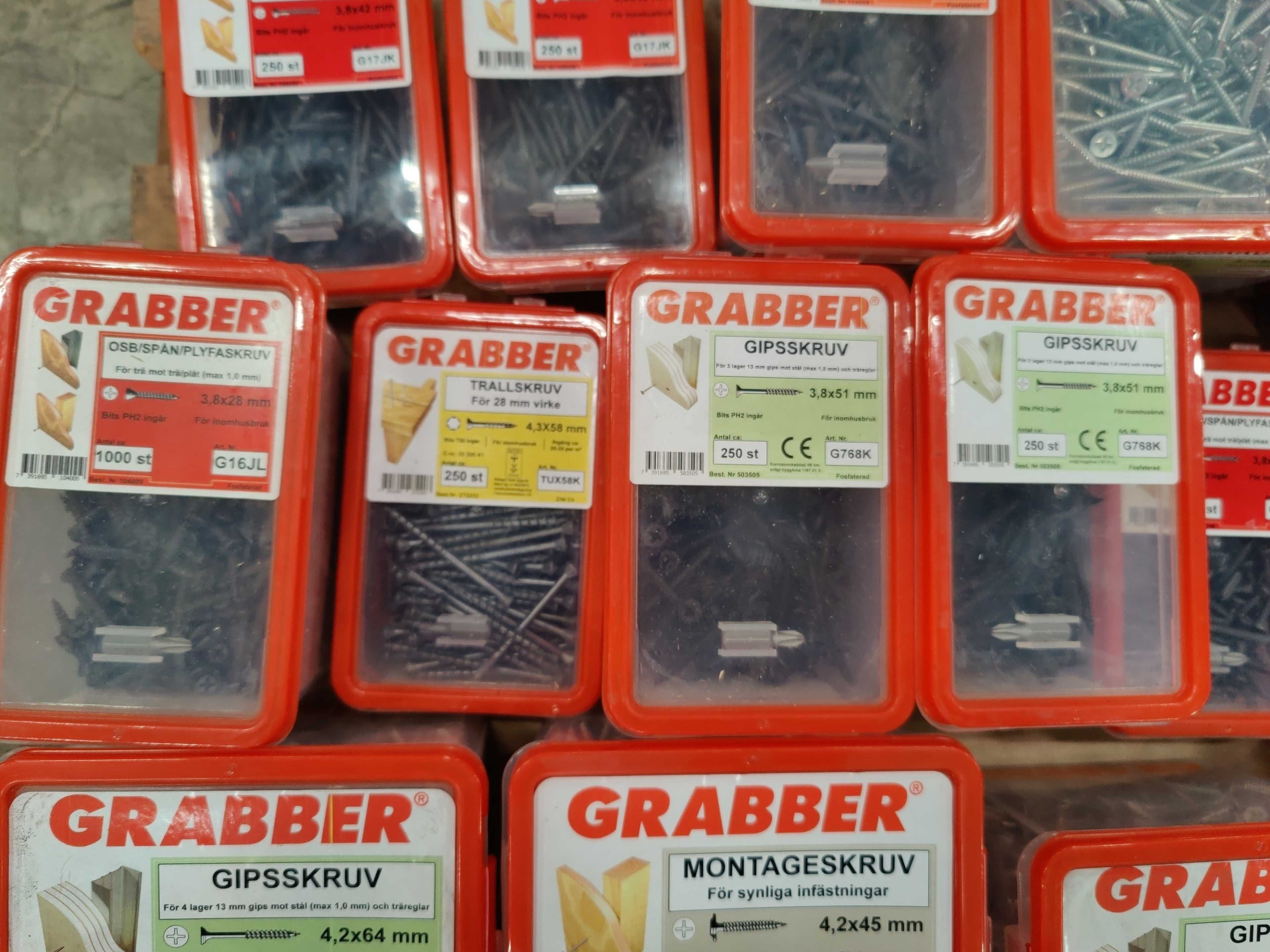 Screw assortment Grabber - PS Auction - We value the future - Largest ...