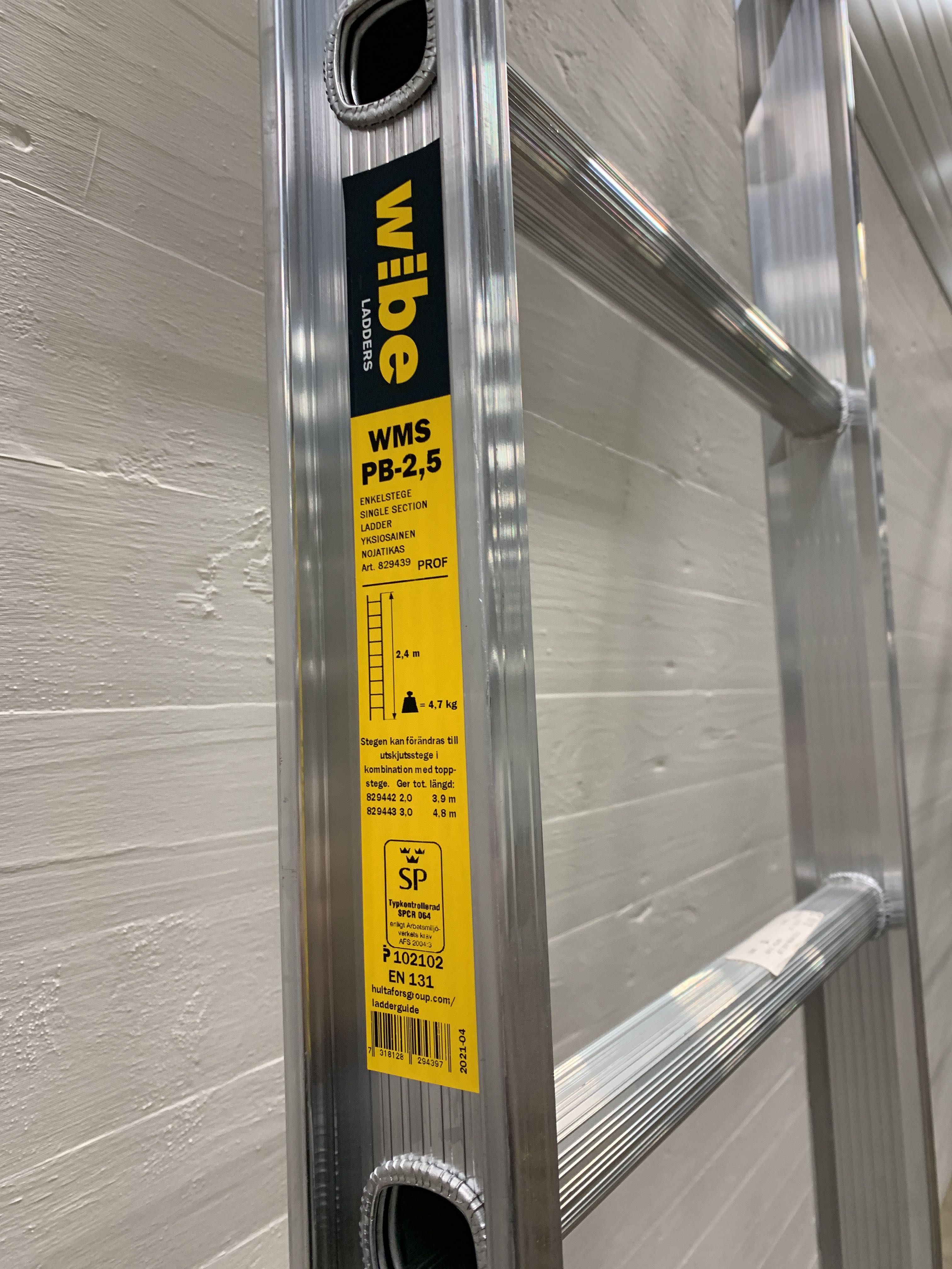 Wibe modular ladder WMS PB-2.5 - PS Auction - We value the future ...