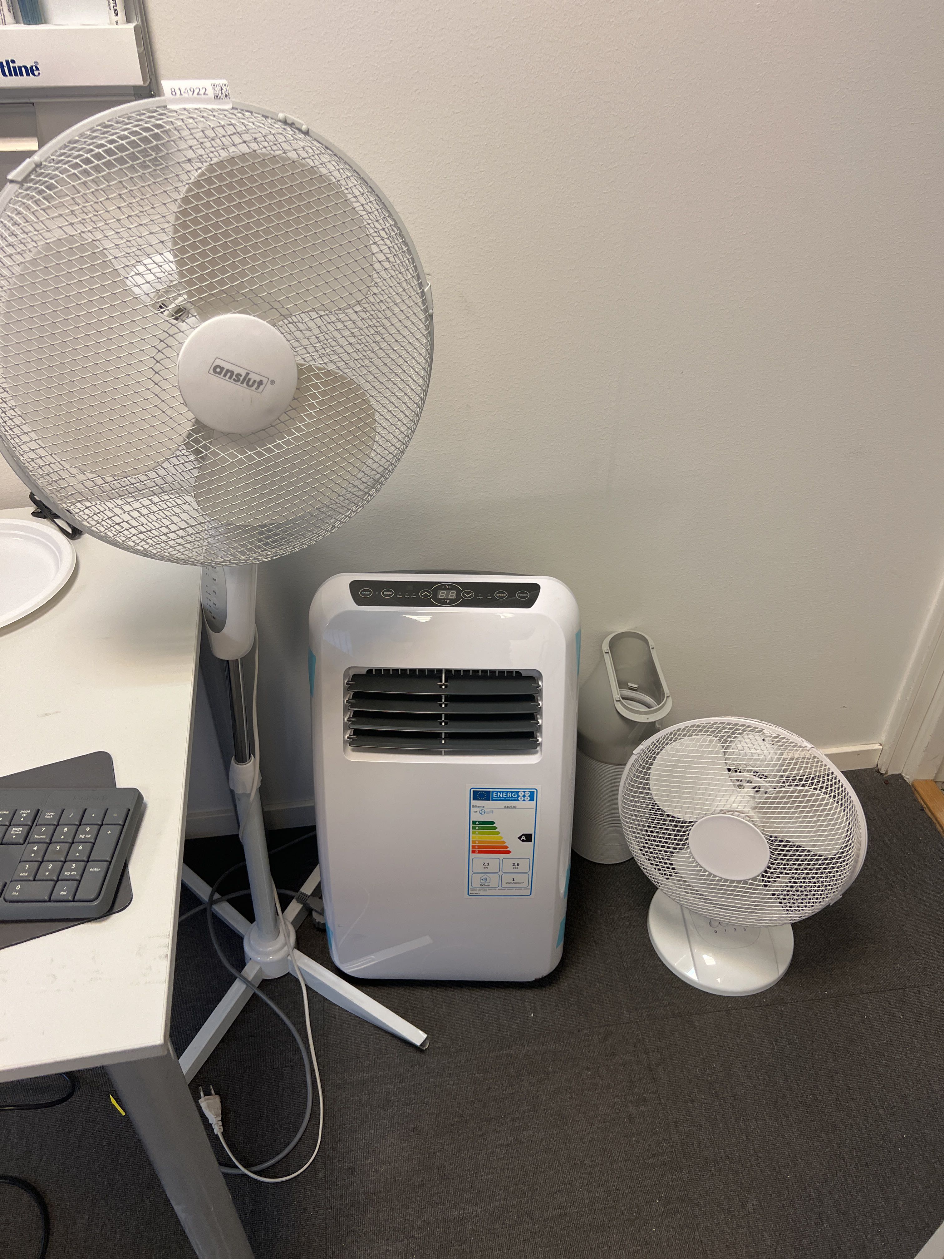 Mobil AC och 2st fläktar - Auktioner online - Nätauktioner ...