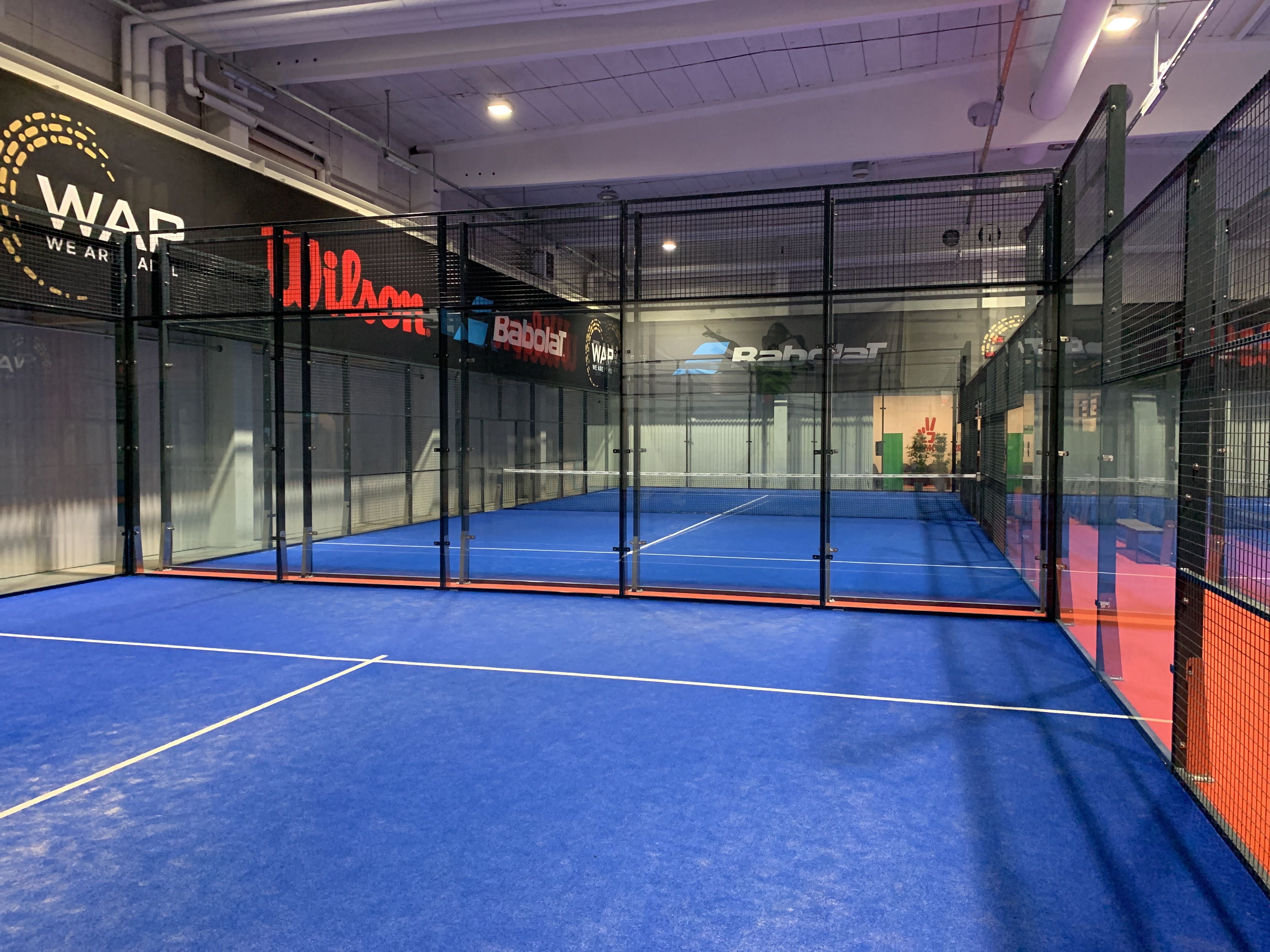 Padelbana dubbel Paddeltotal Steel - Auktioner online - Nätauktioner ...