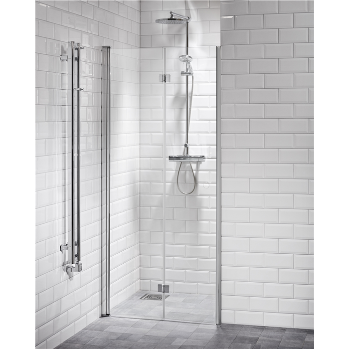 Shower door Alterna Lusso Folding door 100 - PS Auction - We value the ...