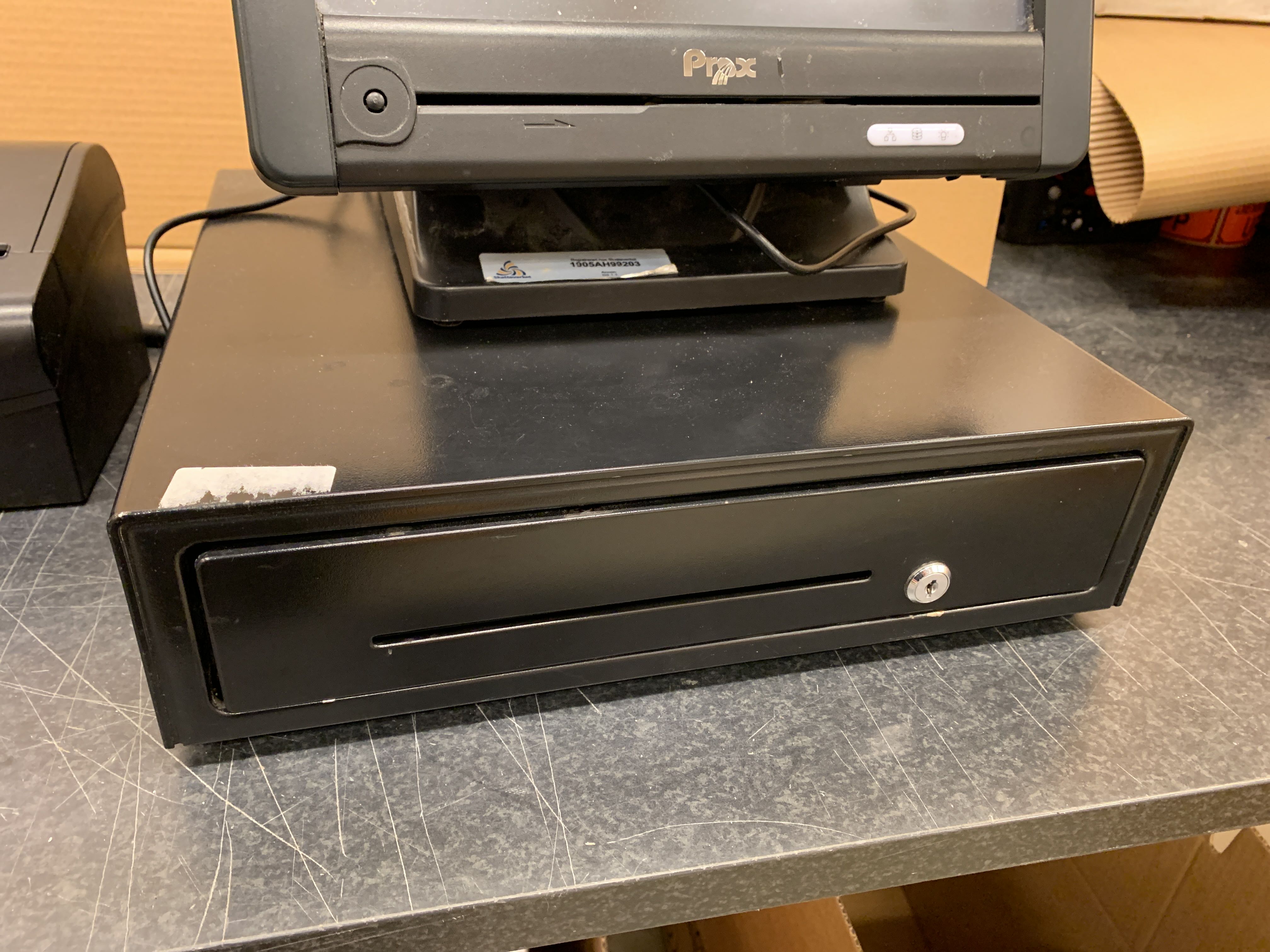 Cash system Prox Ancon with cash drawer, receipt printer, card ...