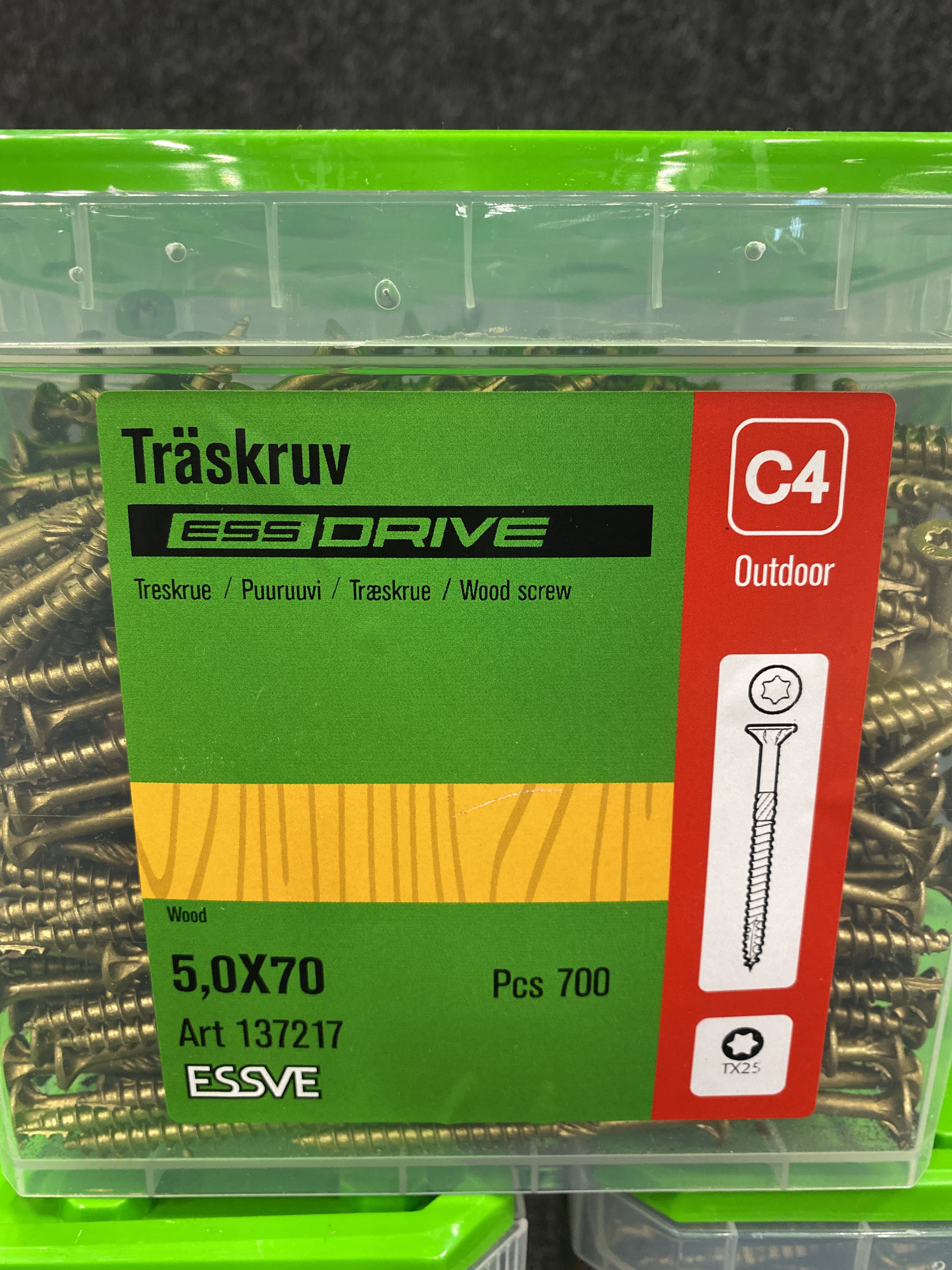 3 packs of Essve Wood screws - PS Auction - We value the future ...