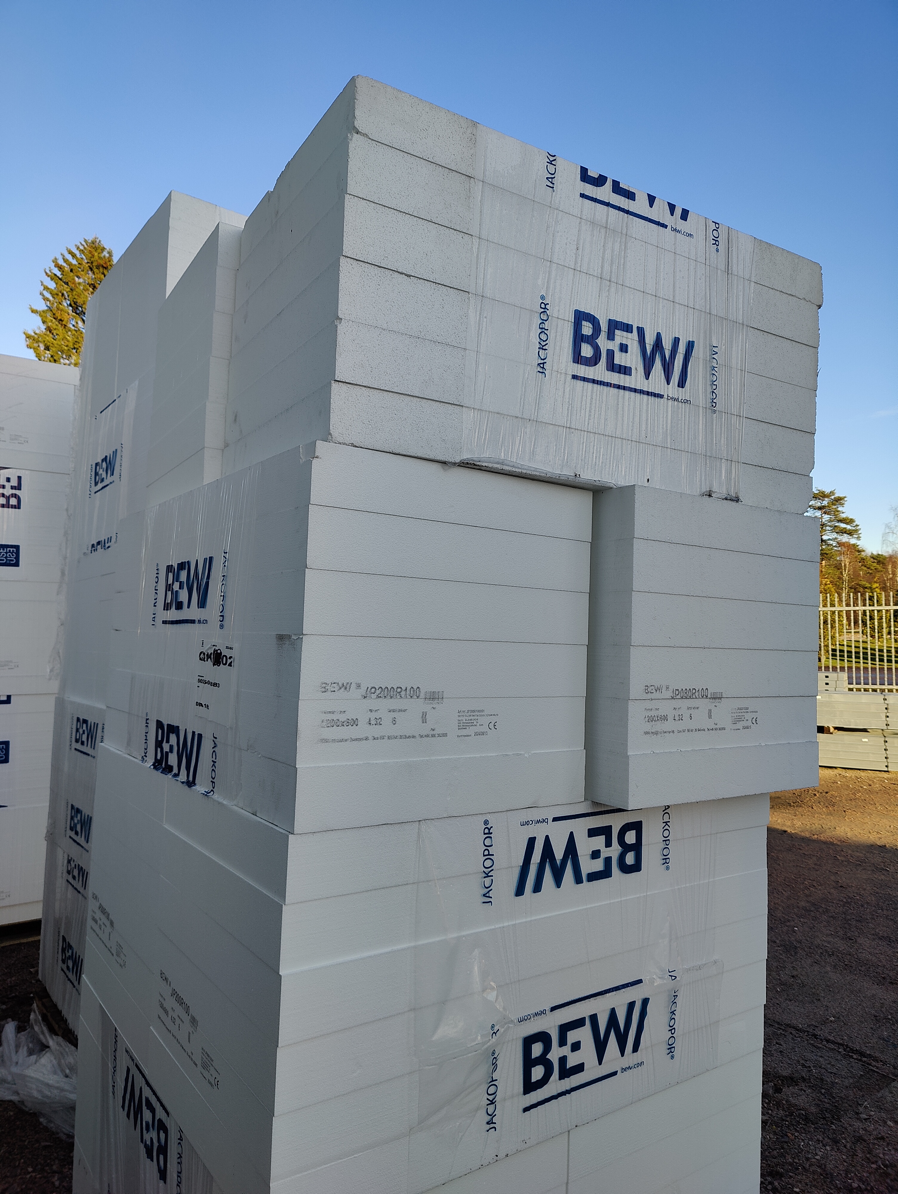Cellplast Bewi JACKOPOR EPS 80 600x1200x100 mm (ca 34,56 kvm ...