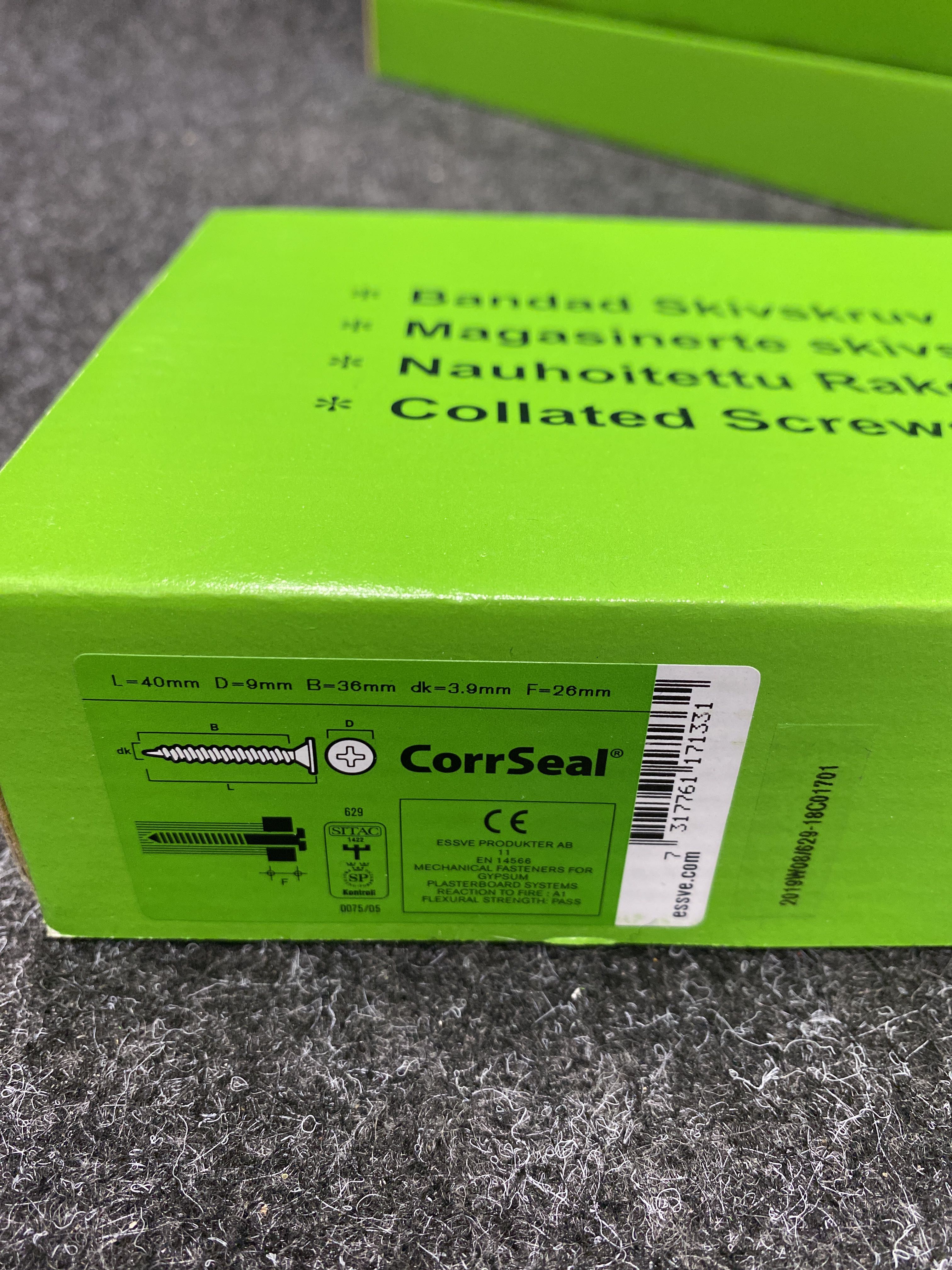 6 packs of Essve banded deck screw & gypsum screw outside - PS Auction ...