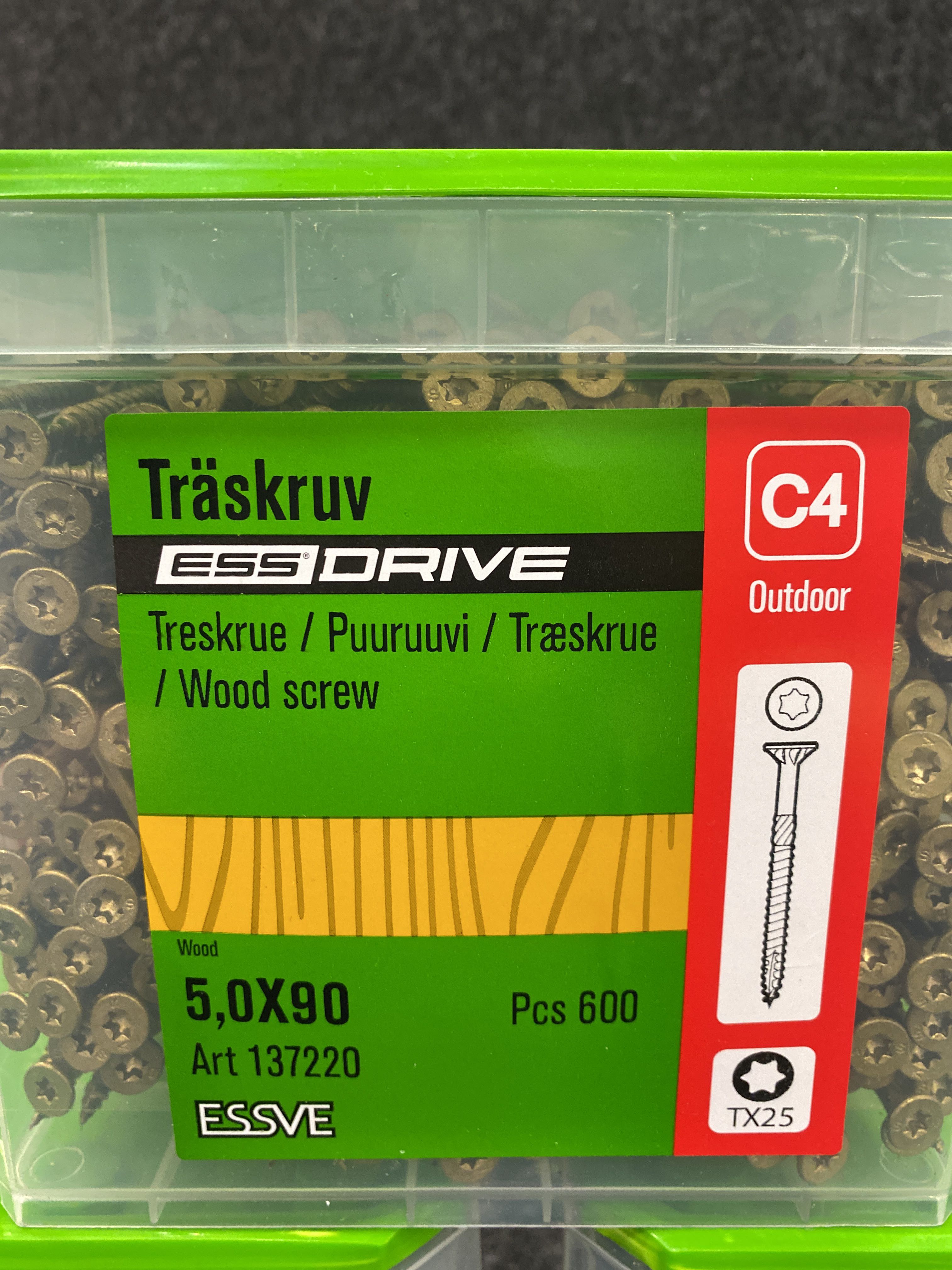 3 packs of Essve Wood screws - PS Auction - We value the future ...